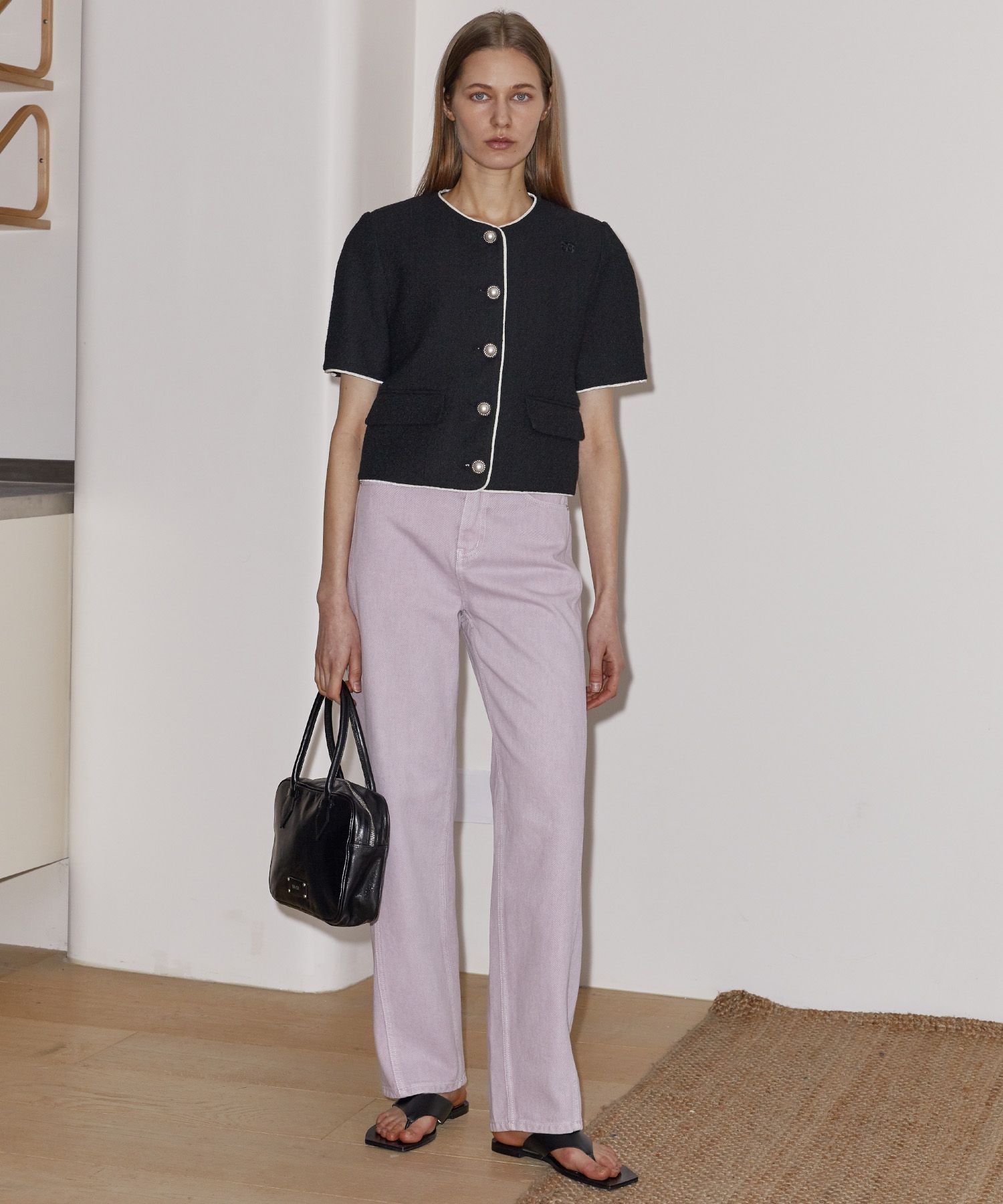 MUSINSA | EN OR COLOR DENIM JEAN - VIOLET
