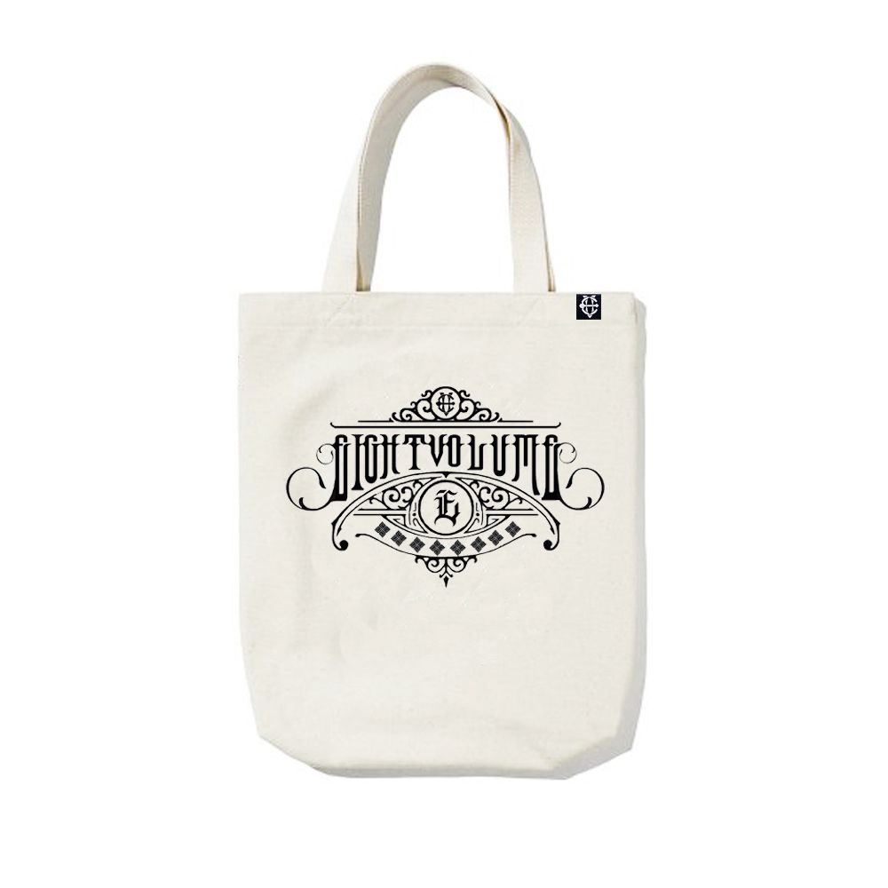 MUSINSA | EIGHTVOLUME EV Unison Emblem Eco Bag (Ivory)