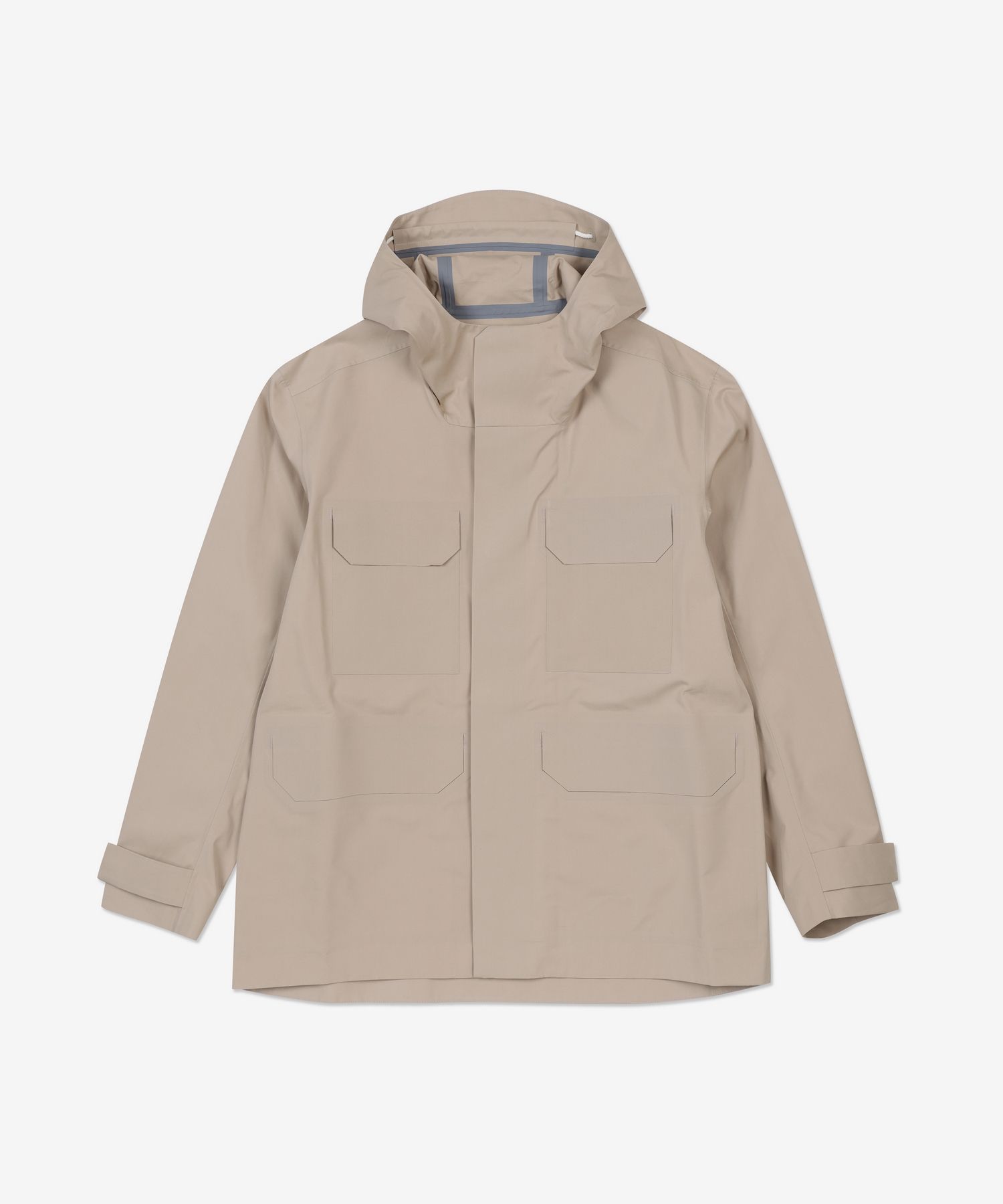 MUSINSA | NORSE PROJECTS Nunch Rain Jacket - Light Khaki / N5505600920