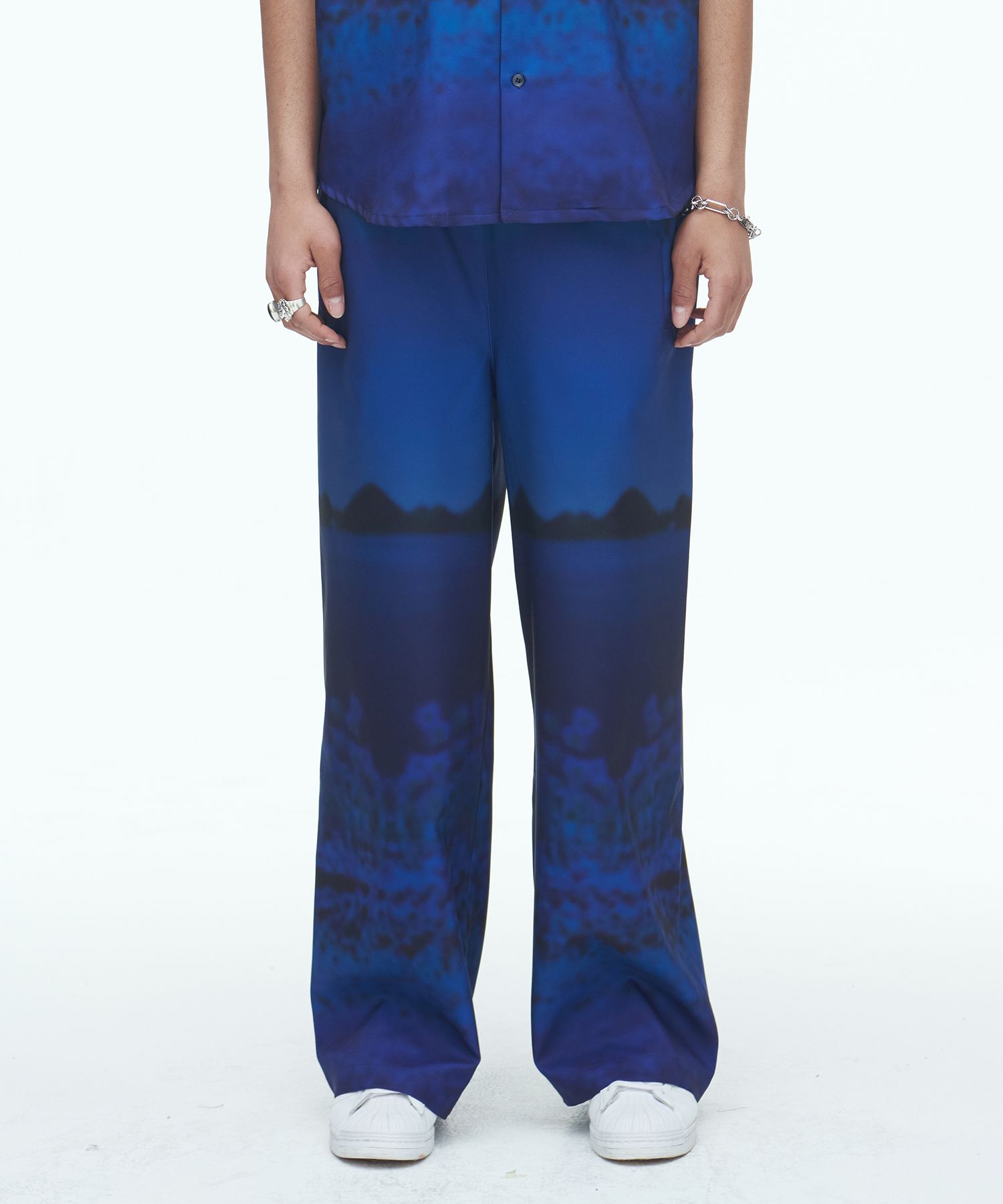 MUSINSA | SSERPE Blue Springfield Pants