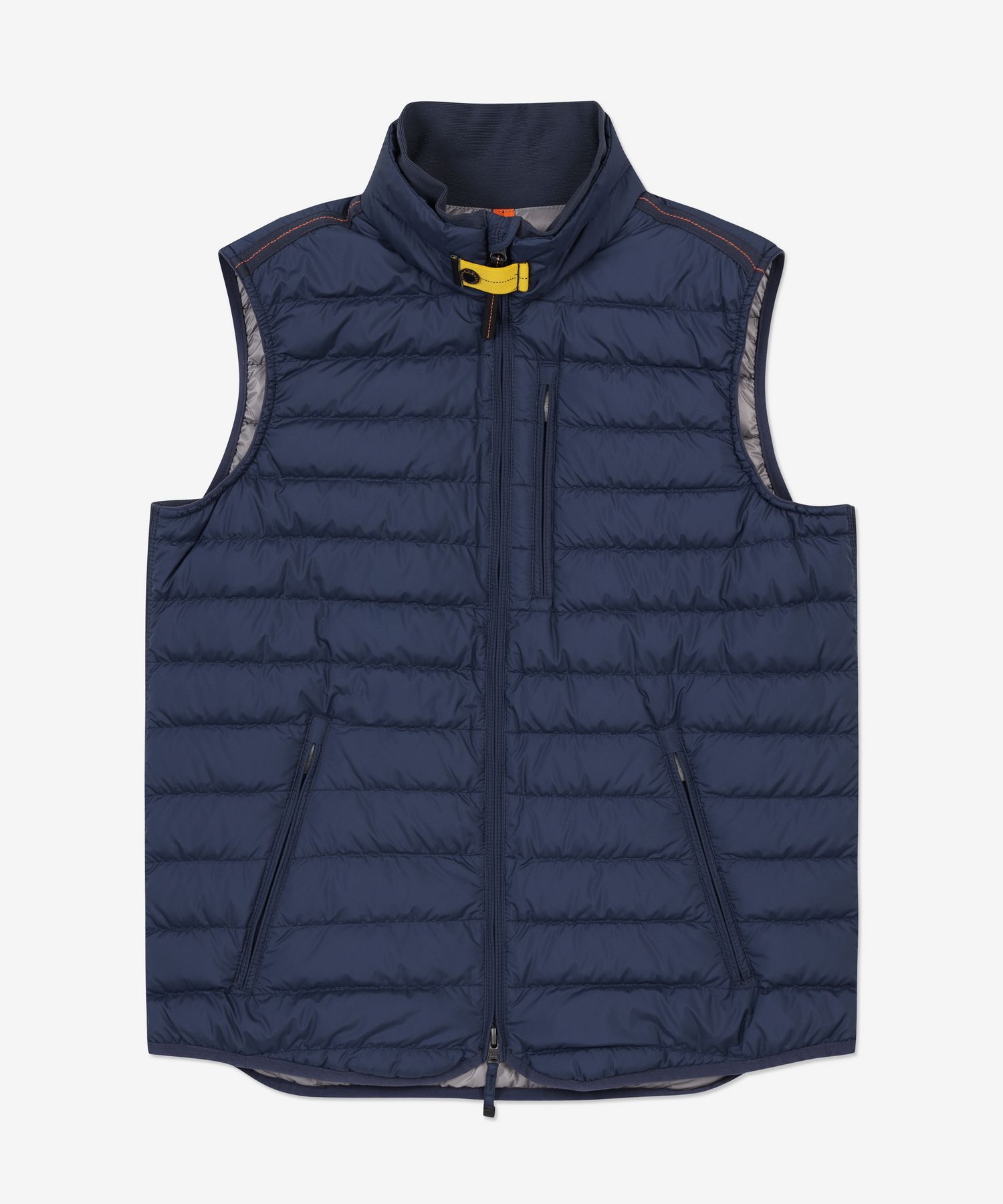 MUSINSA | PARA JUMPERS Perfect Padding Vest - Navy / PMPUFSL01562