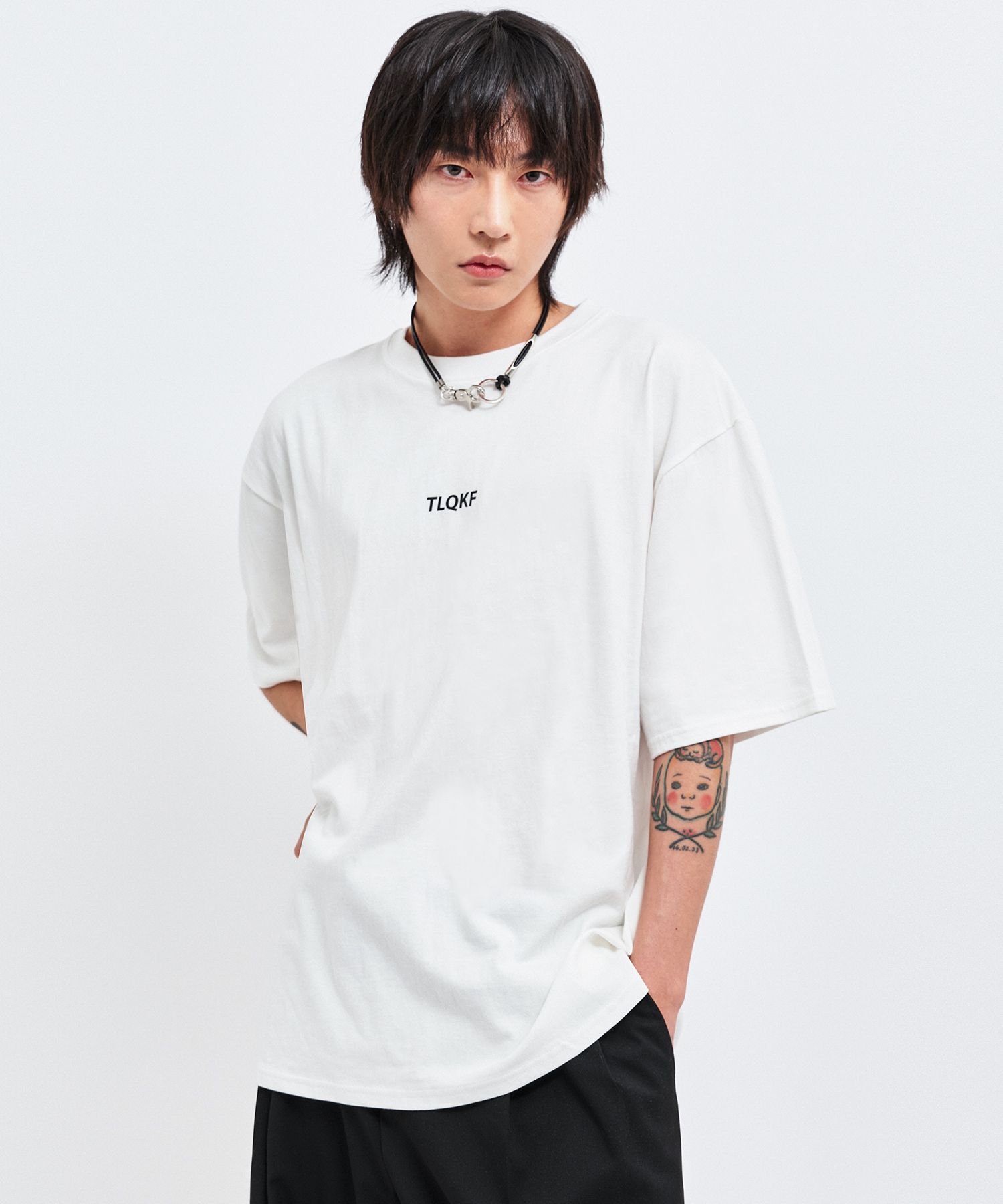 MUSINSA | C WEAR BY THE GENIUS TLQKF oversized t-shirt