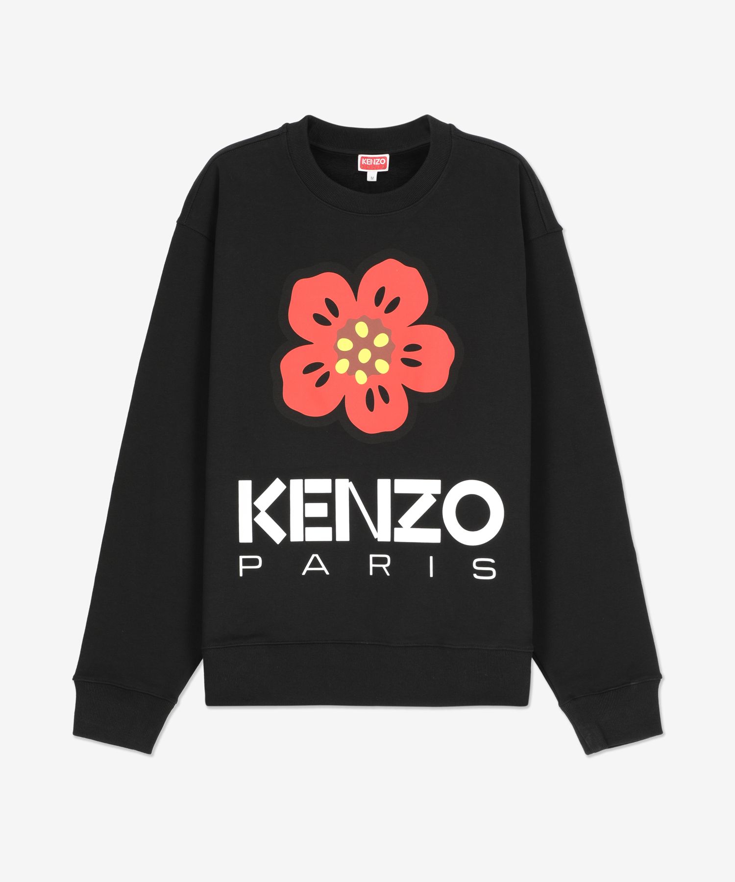 MUSINSA | KENZO Men's Bokeh Flower Sweatshirt - Black / FD55SW4454ME99J
