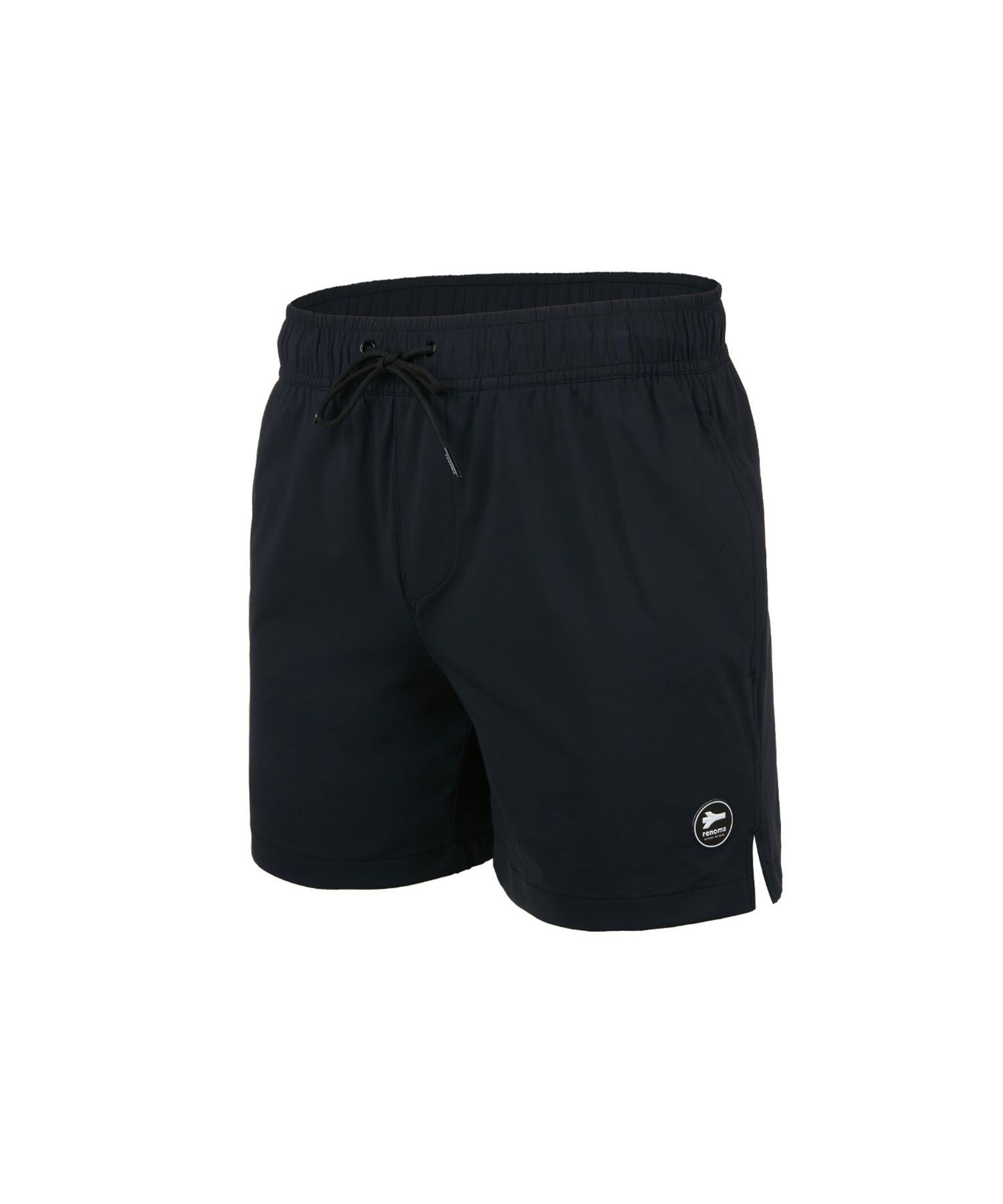 MUSINSA | RENOMASWIM Men's Banded Beach Trunks Black RN-MS2D901-BK