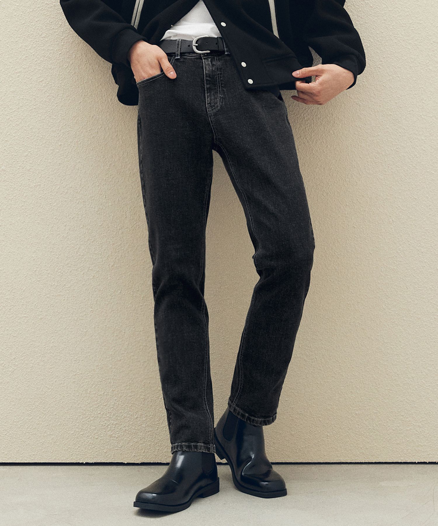 MUSINSA | DECET Dawn Slim Jeans DCPT032_Black