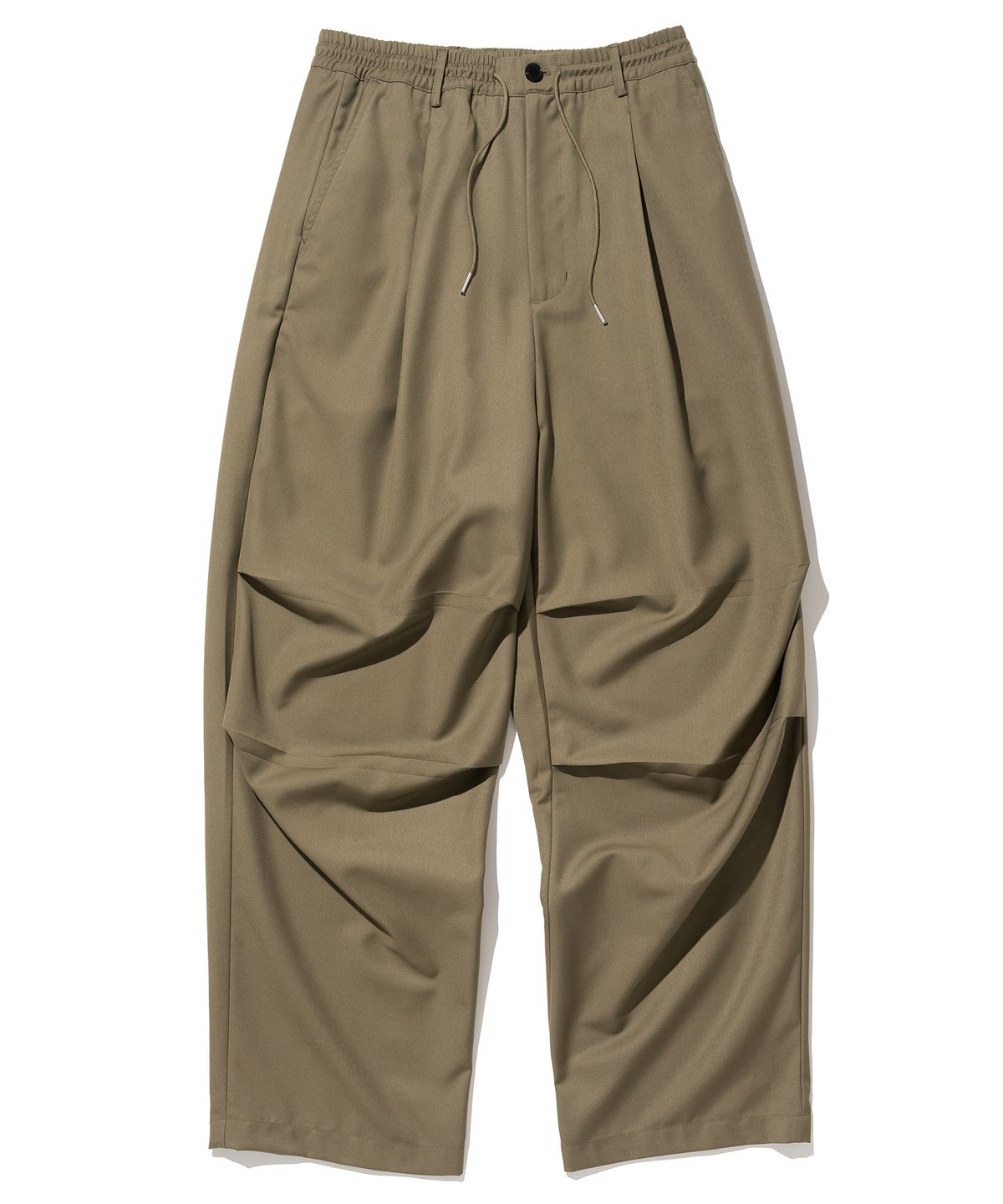 유니폼브릿지(UNIFORM BRIDGE) casual one tuck easy slacks brown - 사이즈 & 후기 | 무신사
