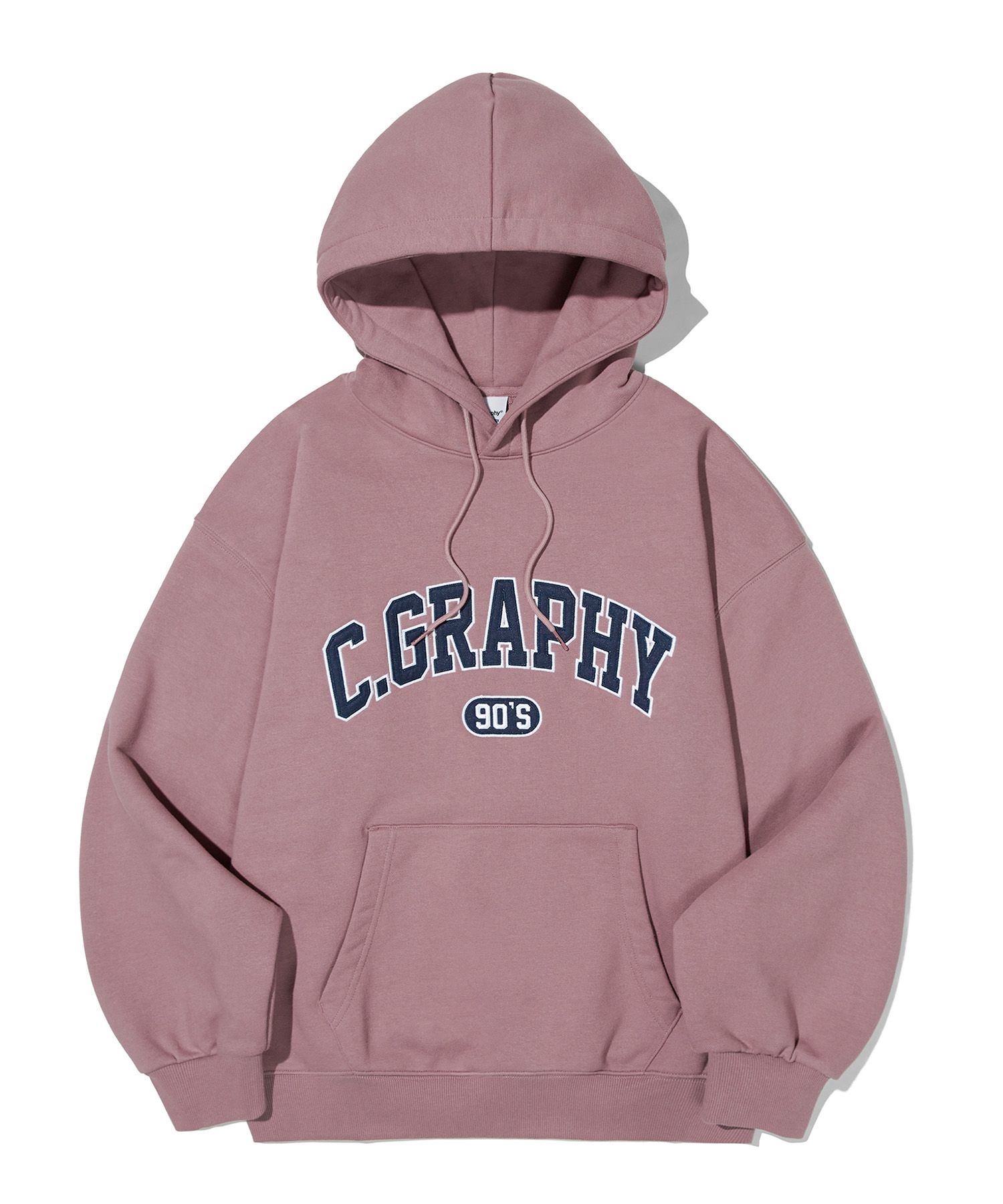 MUSINSA | Codegraphy C.GRAPHY arch logo hoodie_indie pink