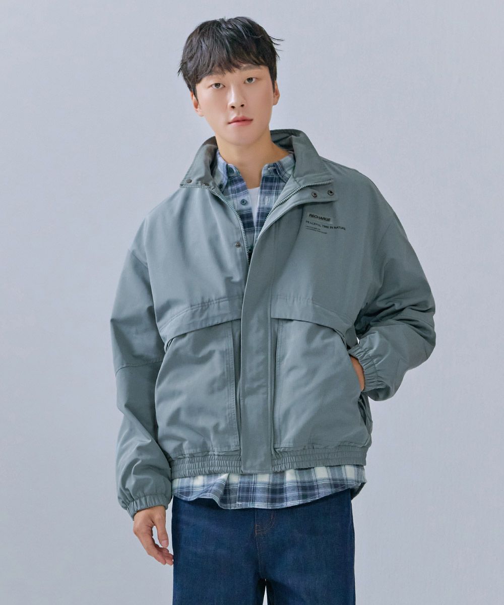 MUSINSA | CHASECULT Men's High Neck Utility Jumper - CERK4112B0S