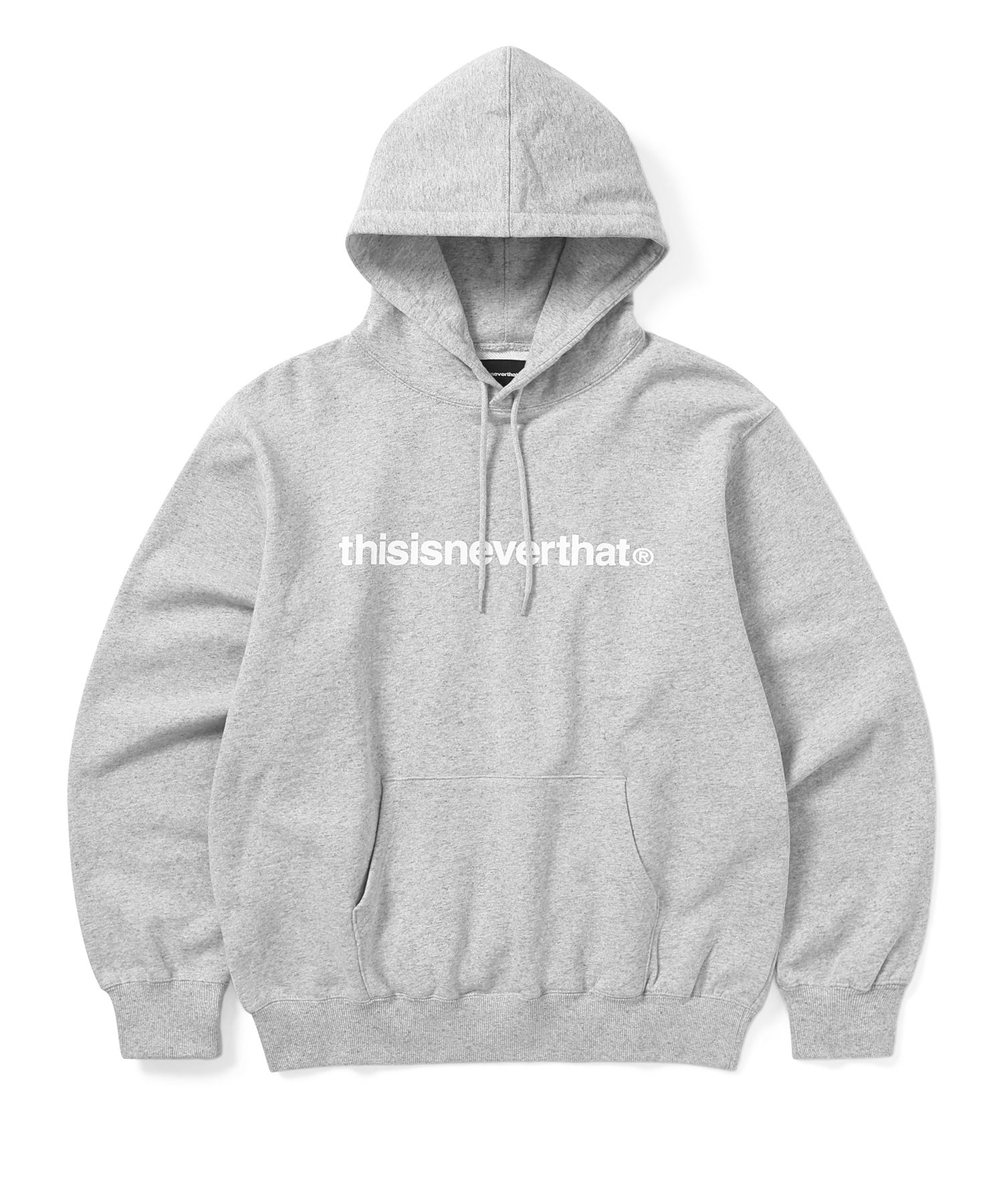 MUSINSA | thisisneverthat® (FW23) T-Logo LT Hoodie - Heather Grey