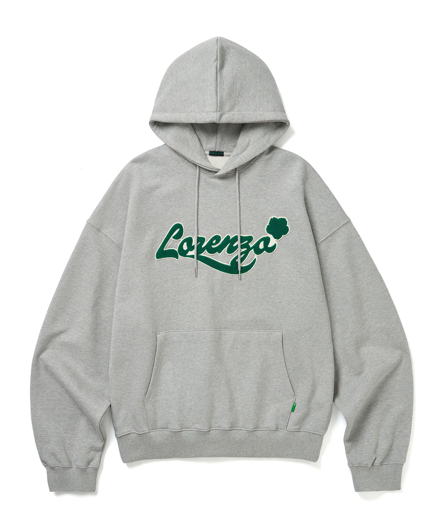 MUSINSA | THE IDENTITY PROJECT Lorenzo bouclé overfit hoody sweat [melange]