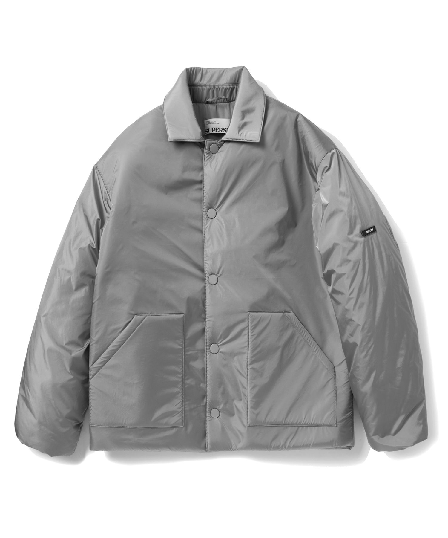 MUSINSA | SUPERSUB Harper Slick Minimal Padding - Light Gray