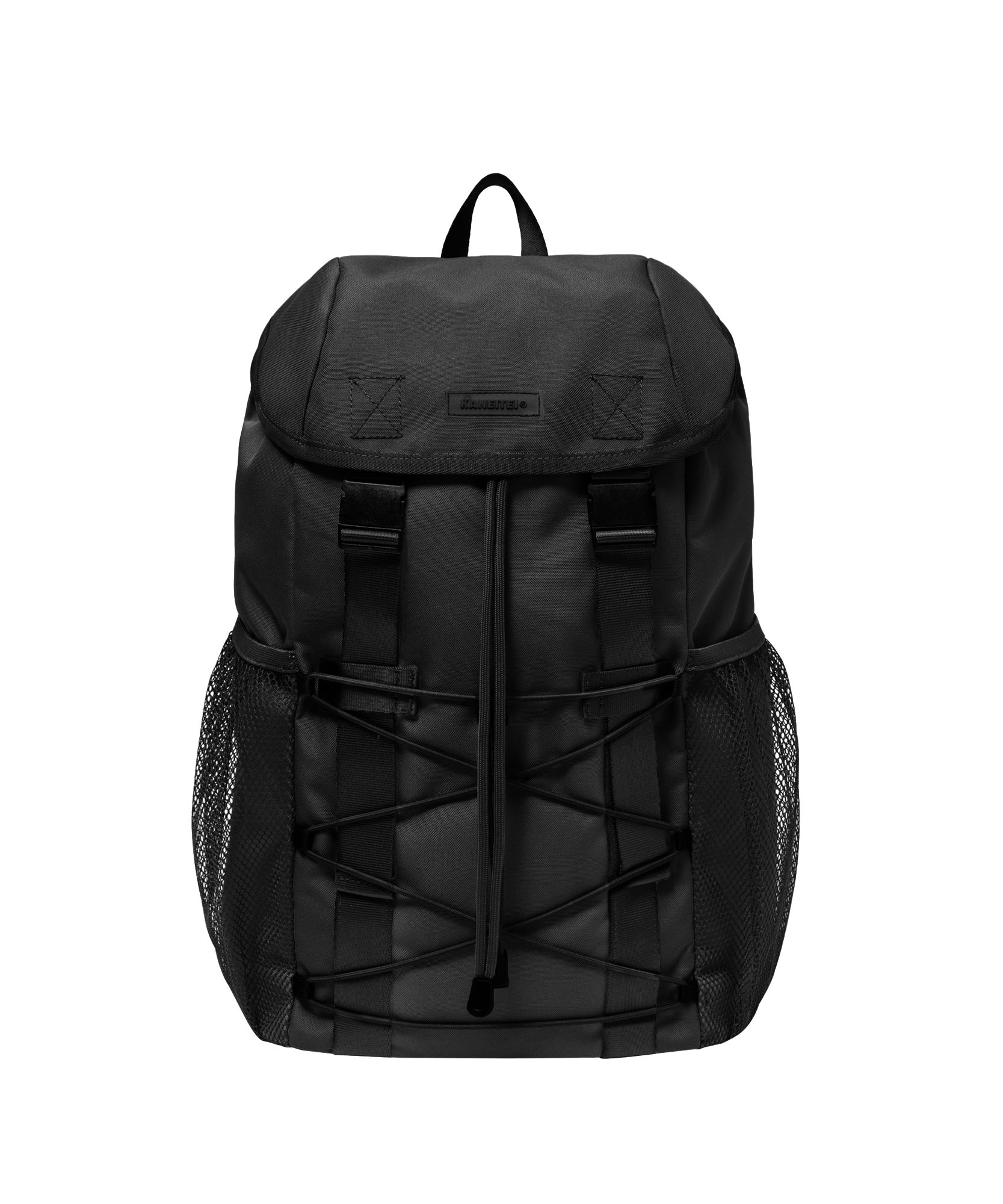 MUSINSA | KANEITEI NOMAD TWO-TOUCH DRAWSTRING BACKPACK (BLACK)