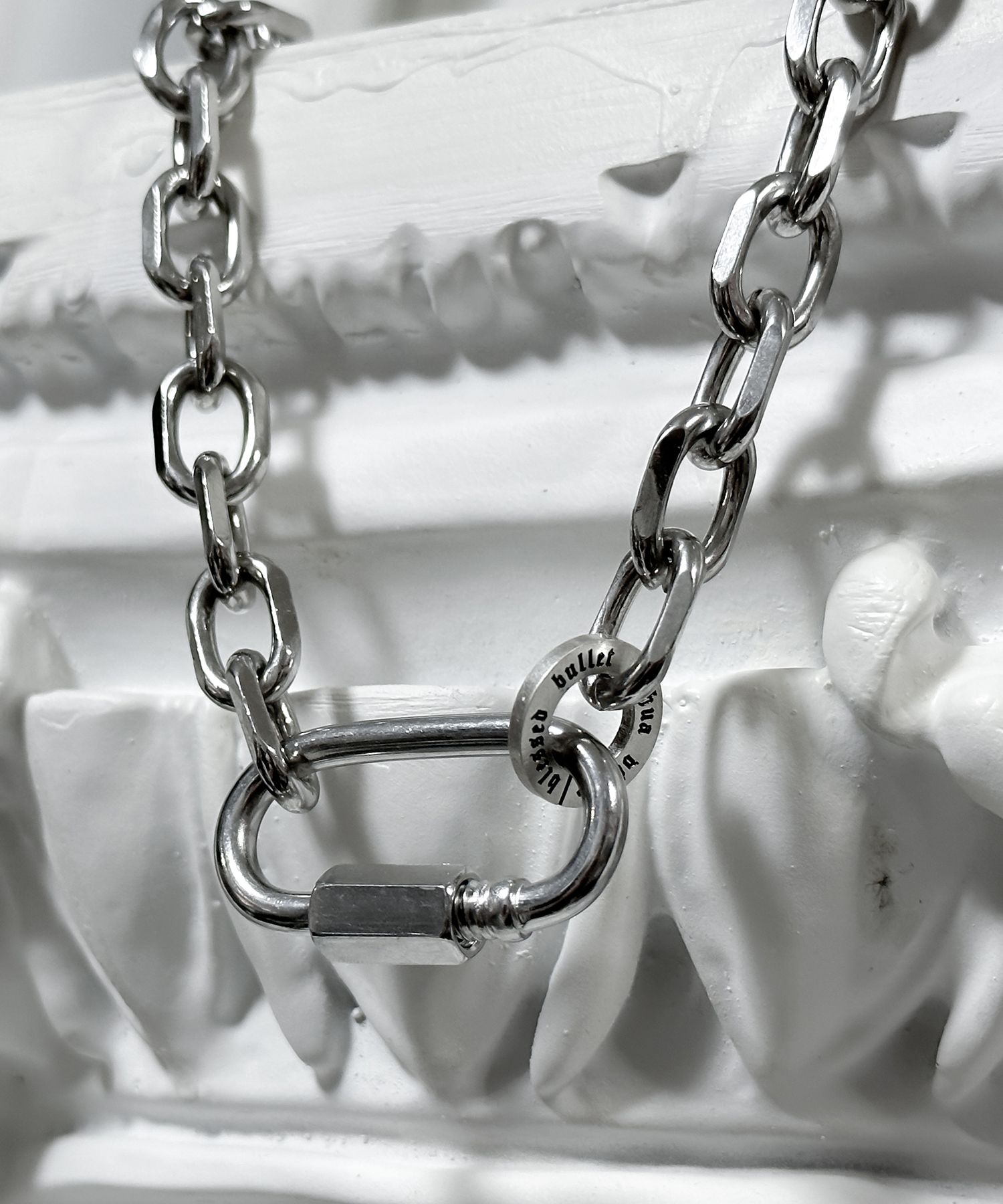 MUSINSA公式 | BLESSED BULLET SS-Engle Round Chain Necklace