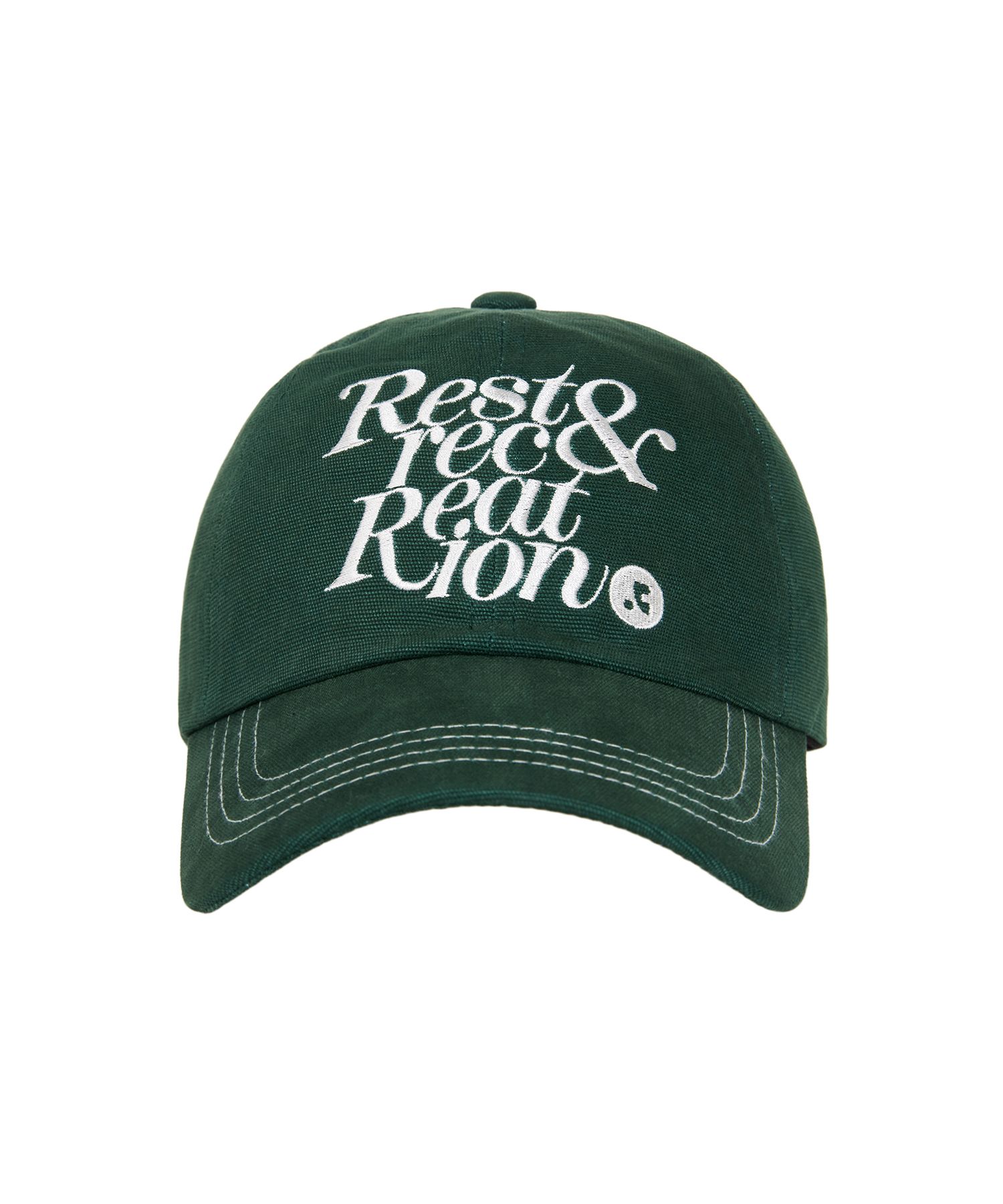 MUSINSA公式 | REST&RECREATION RR STITCH BALL CAP_DARK GREEN