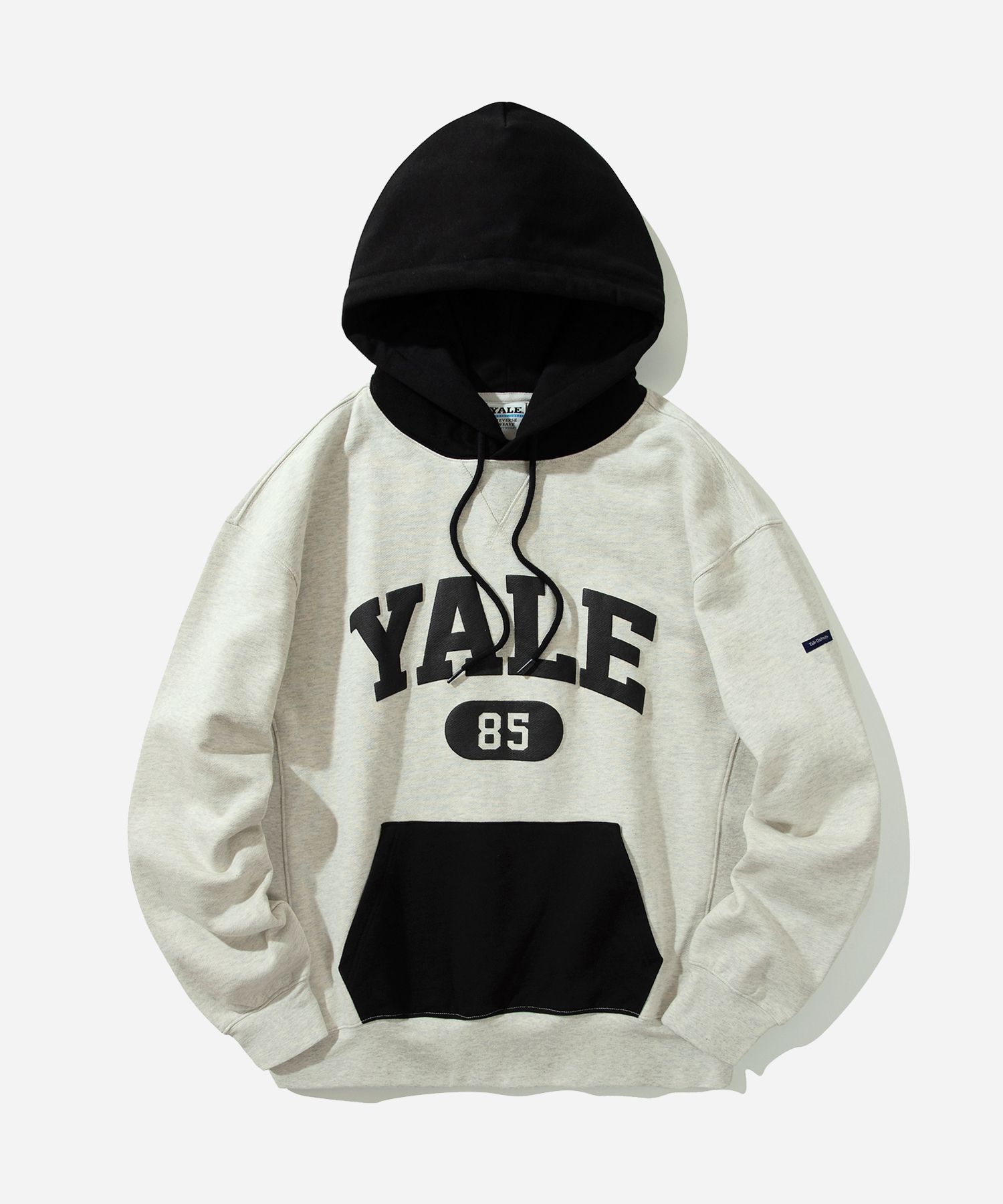 MUSINSA | YALE (YALE HEAVYWEIGHT) MIXED HOODIE OATMEAL