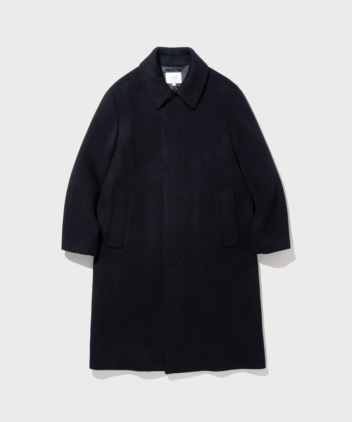 셔터(SHIRTER) FINE MASTER MAC COAT (NAVY) - 사이즈 & 후기 | 무신사