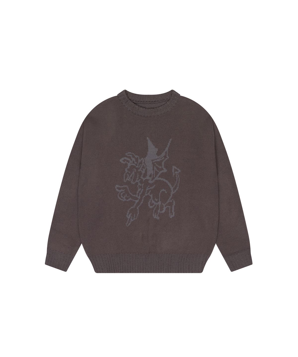아캄(AAKAM) Devil Jacquard Knit (Brown) - 사이즈 & 후기 | 무신사
