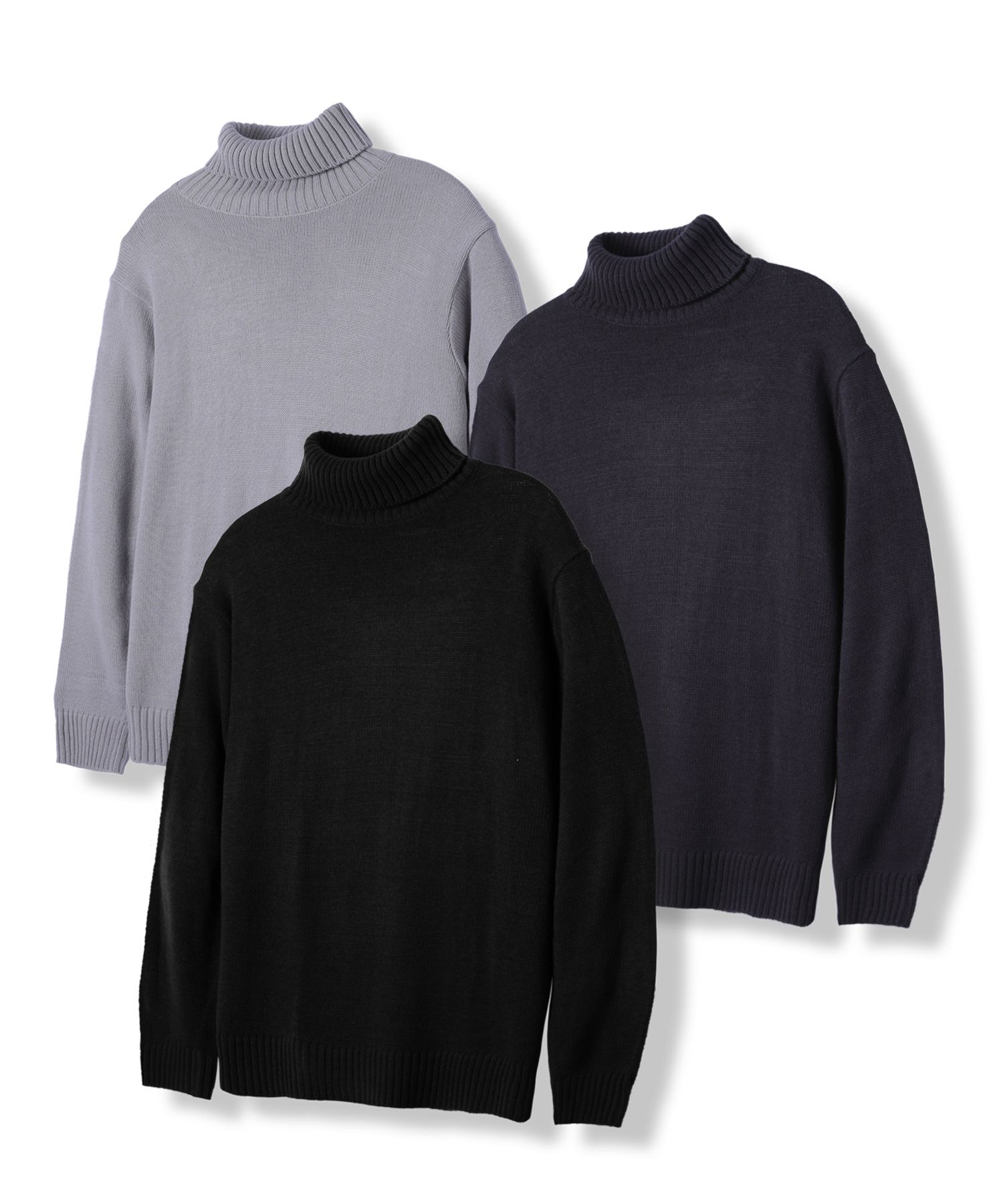 MUSINSA | NP STUDIO Basic Standard Polar Knit 3color