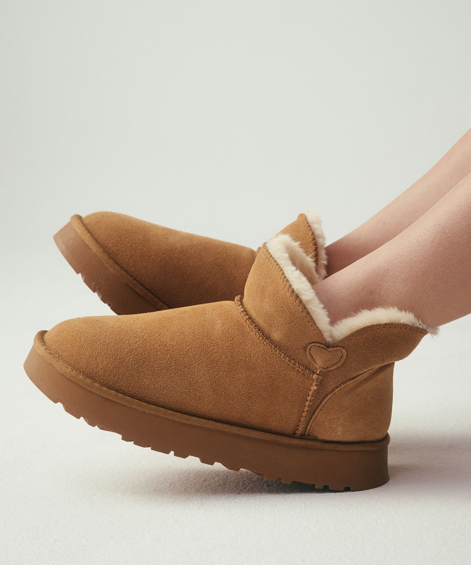 MUSINSA | SALT AND CHOCOLATE SAC platform fleece boots low lip ...