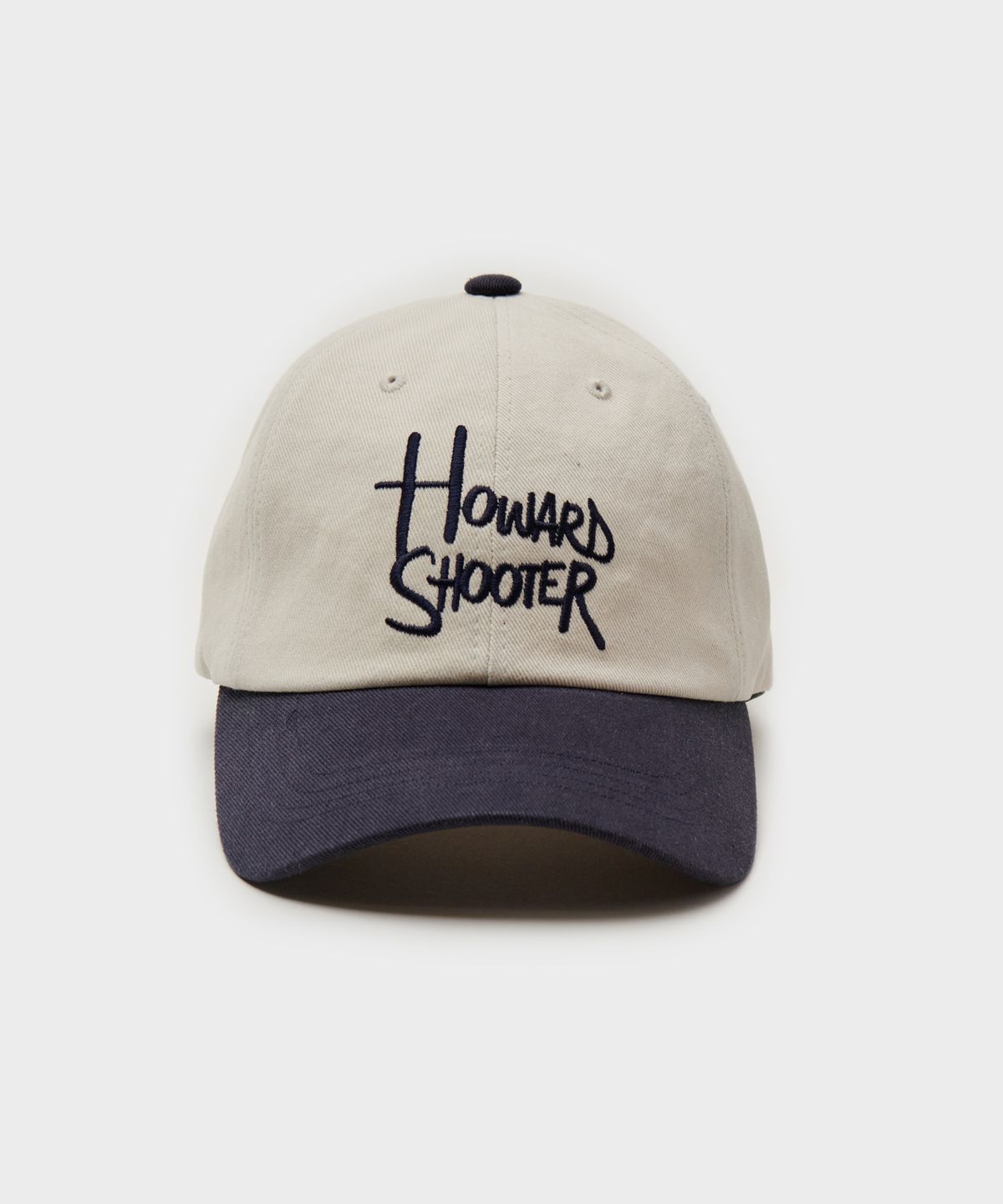 하워드슈터(HOWARDSHOOTER) HS LOGO TWO TONE BALL CAP navy - 사이즈 & 후기 | 무신사