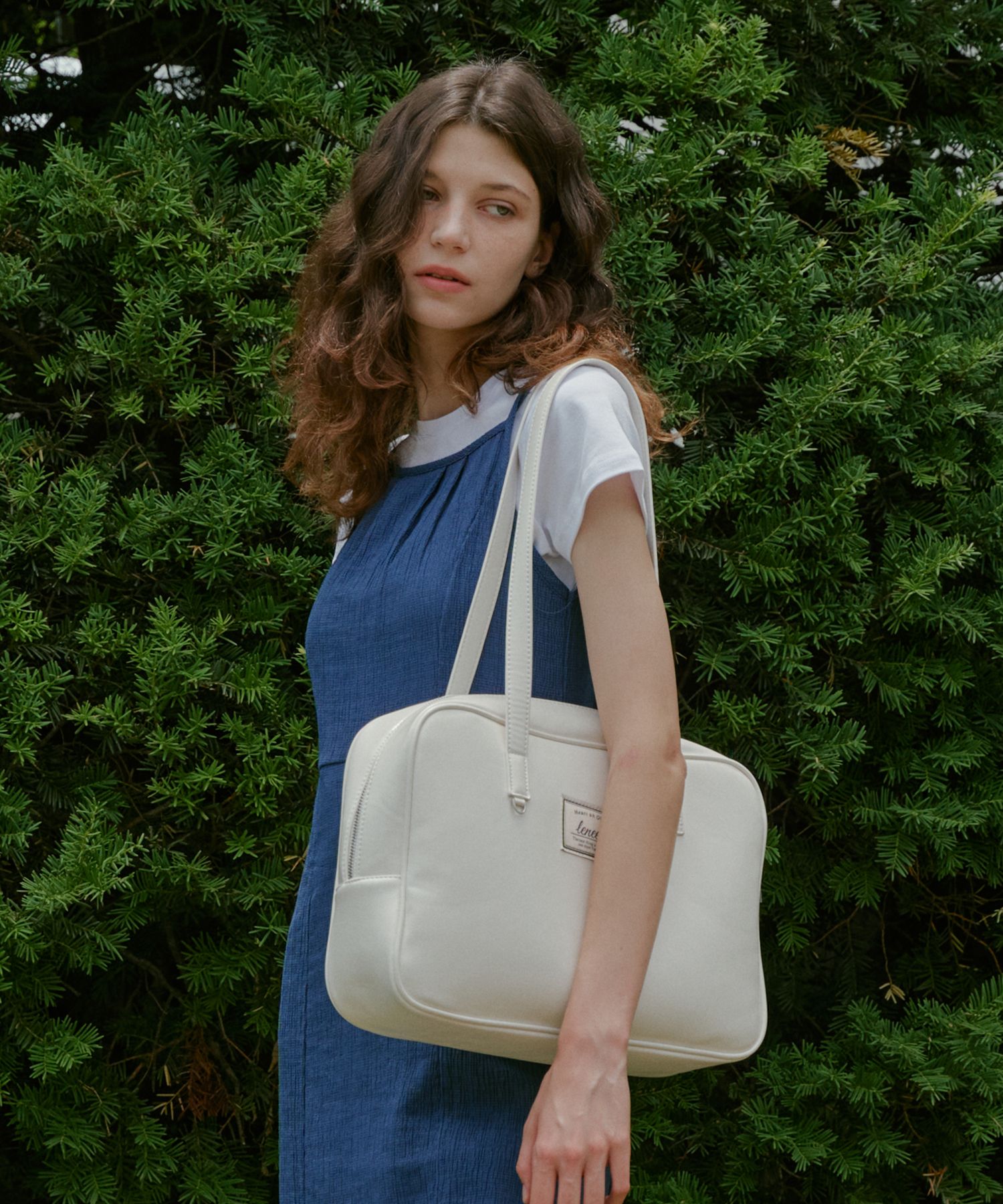 MUSINSA | LENEE B Collinback Ivory