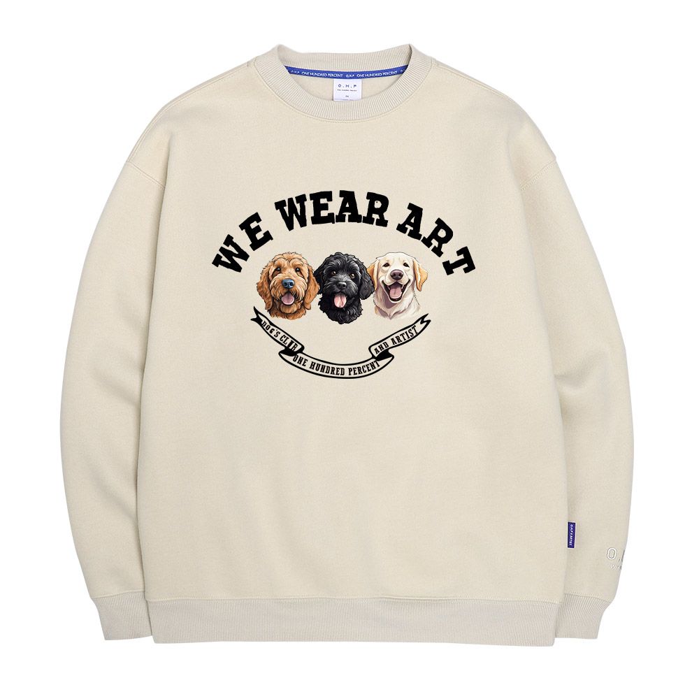 MUSINSA | OHP OHP x HARMONIA Dog Club Fleece Sweatshirt