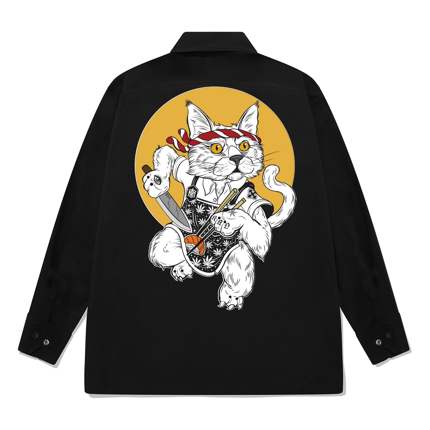 MUSINSA | KAN6312 KWJB0101 Kuma Work Jacket Black