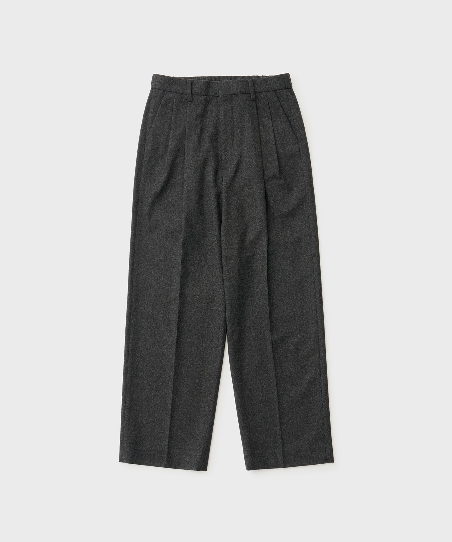 MUSINSA | ANOTHER OFFICE Bonjour Cashmere Pants (Heather Charcoal)