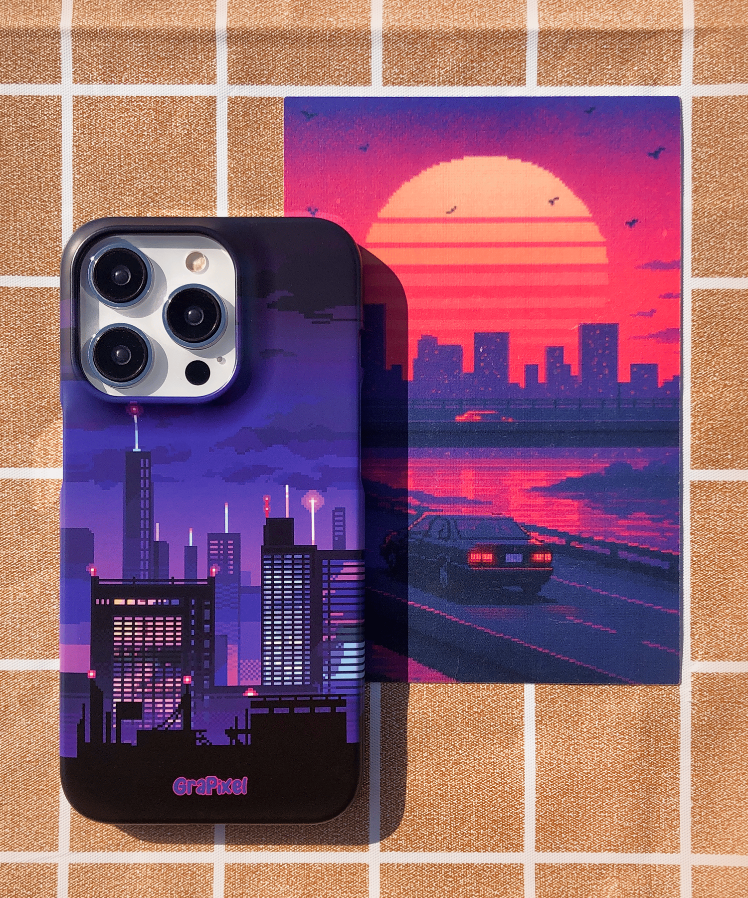 MUSINSA | GRAPIXEL City Night Hard Phone Case