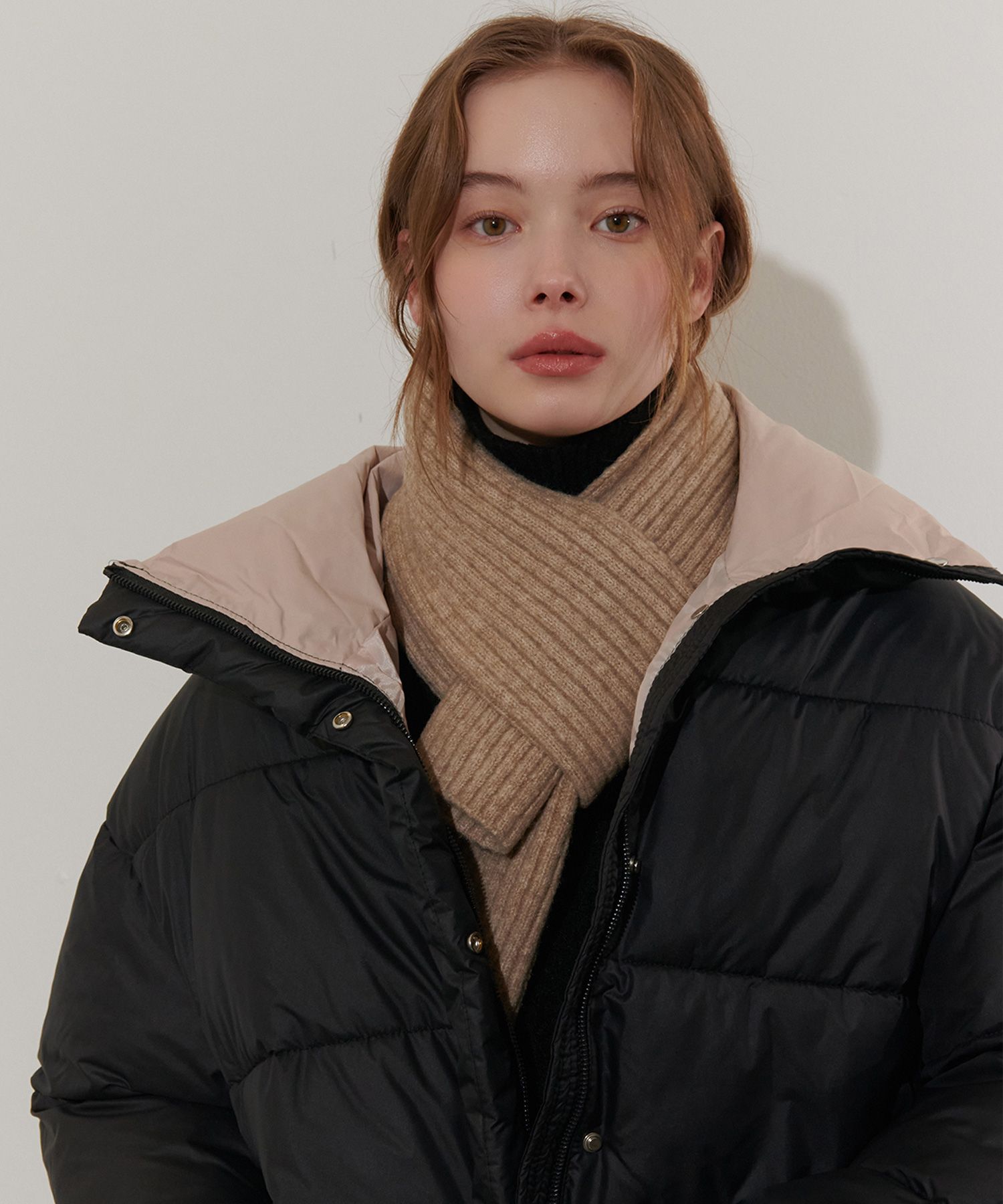 MUSINSA | CAMINO 23 FW Wool Golji Muffler (Beige)