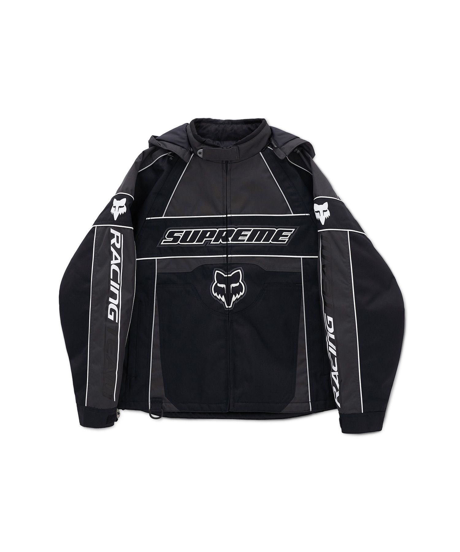 MUSINSA RAFFLE | Supreme x Fox Racing Jacket Black (FW23)