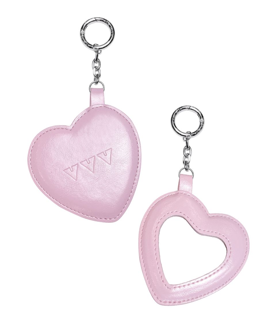 MUSINSA公式 | VVV heart mirror keyring
