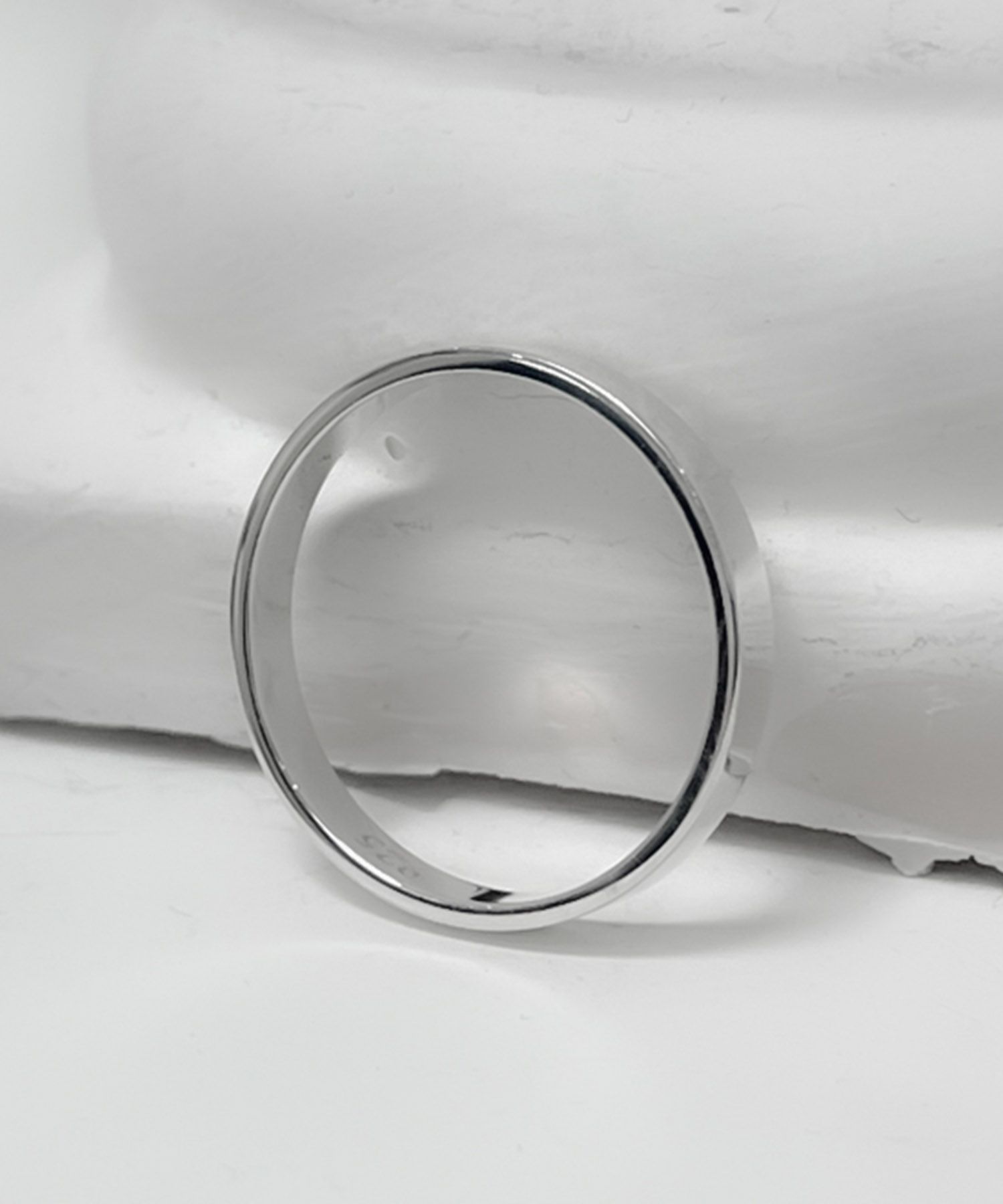 MUSINSA | BLESSED BULLET 3MM non-logo ring-silver925