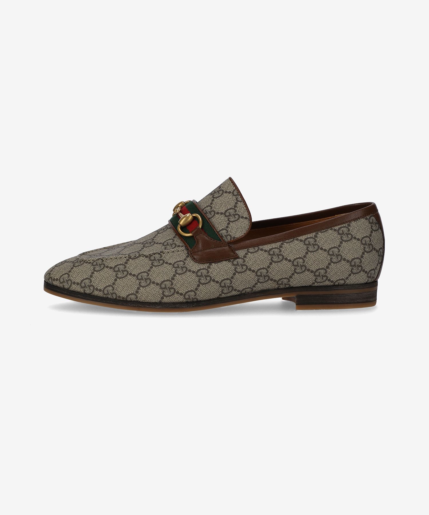 MUSINSA | GUCCI GG Supreme Horsebit Loafer - Beige / 759648FACIQ9756