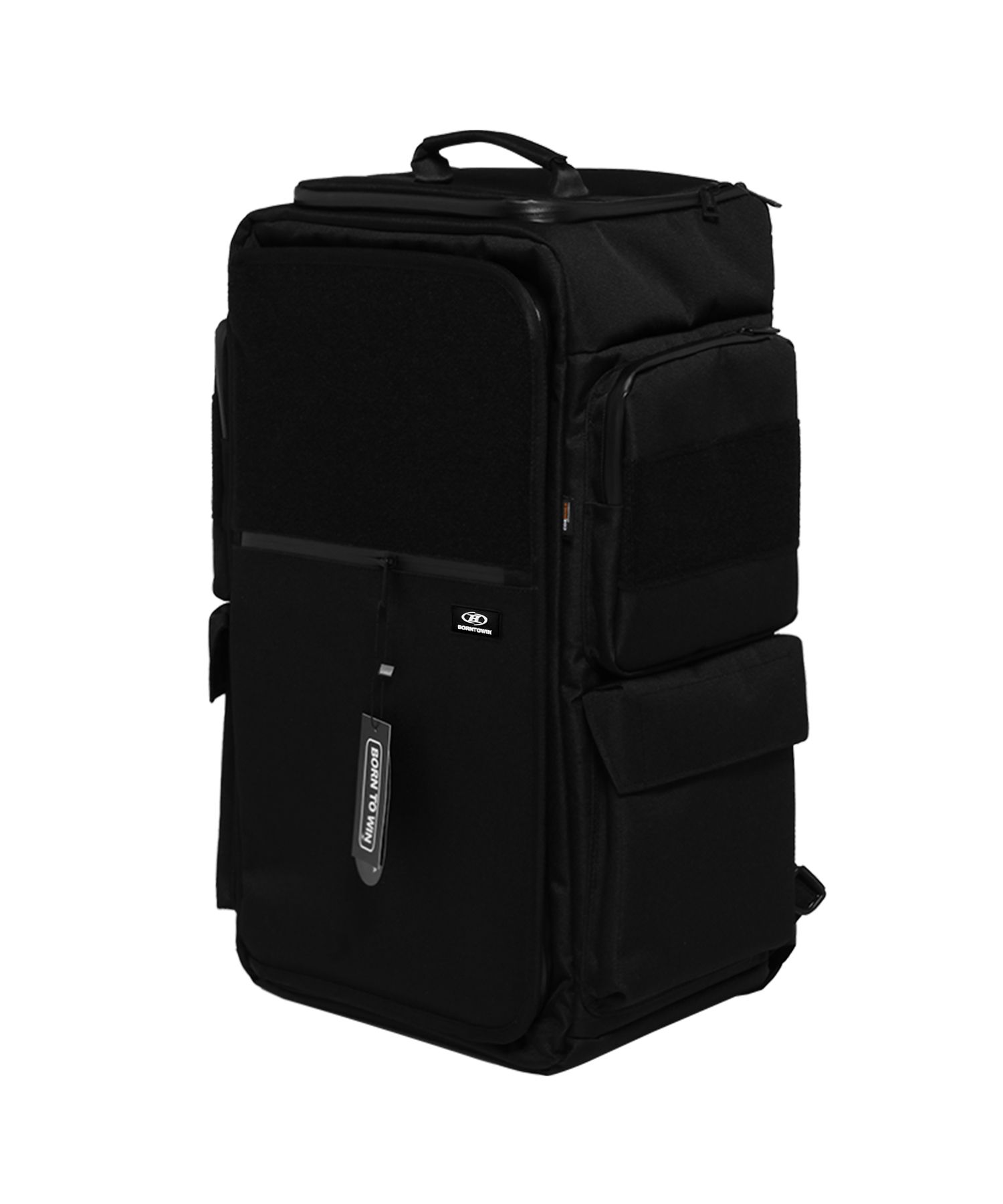 MUSINSA | BORN TO WIN B1 BACKPACK PATCH VER [BLACK]