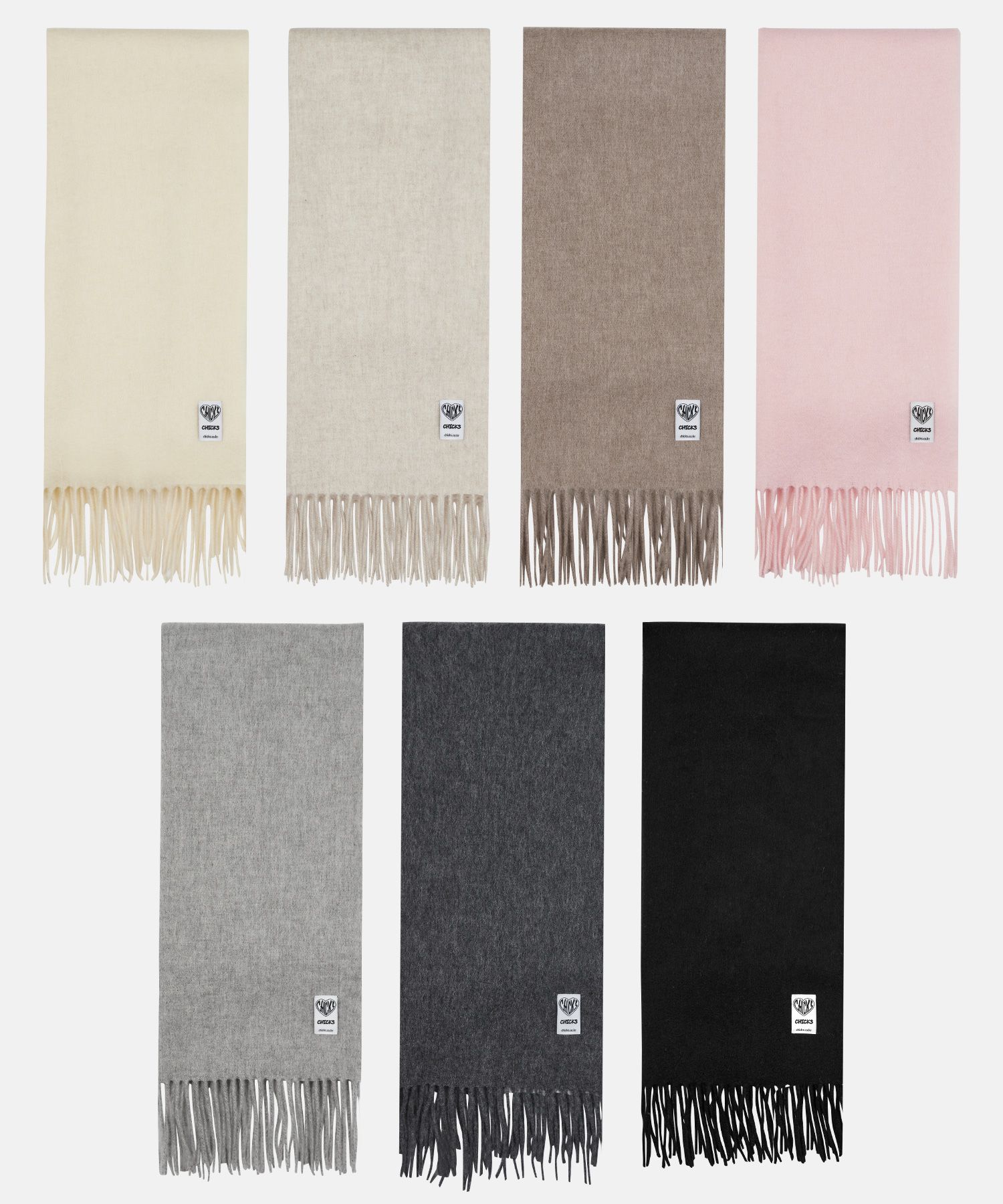 MUSINSA公式 | CHICKS AFM Wool Basic Muffler 7color