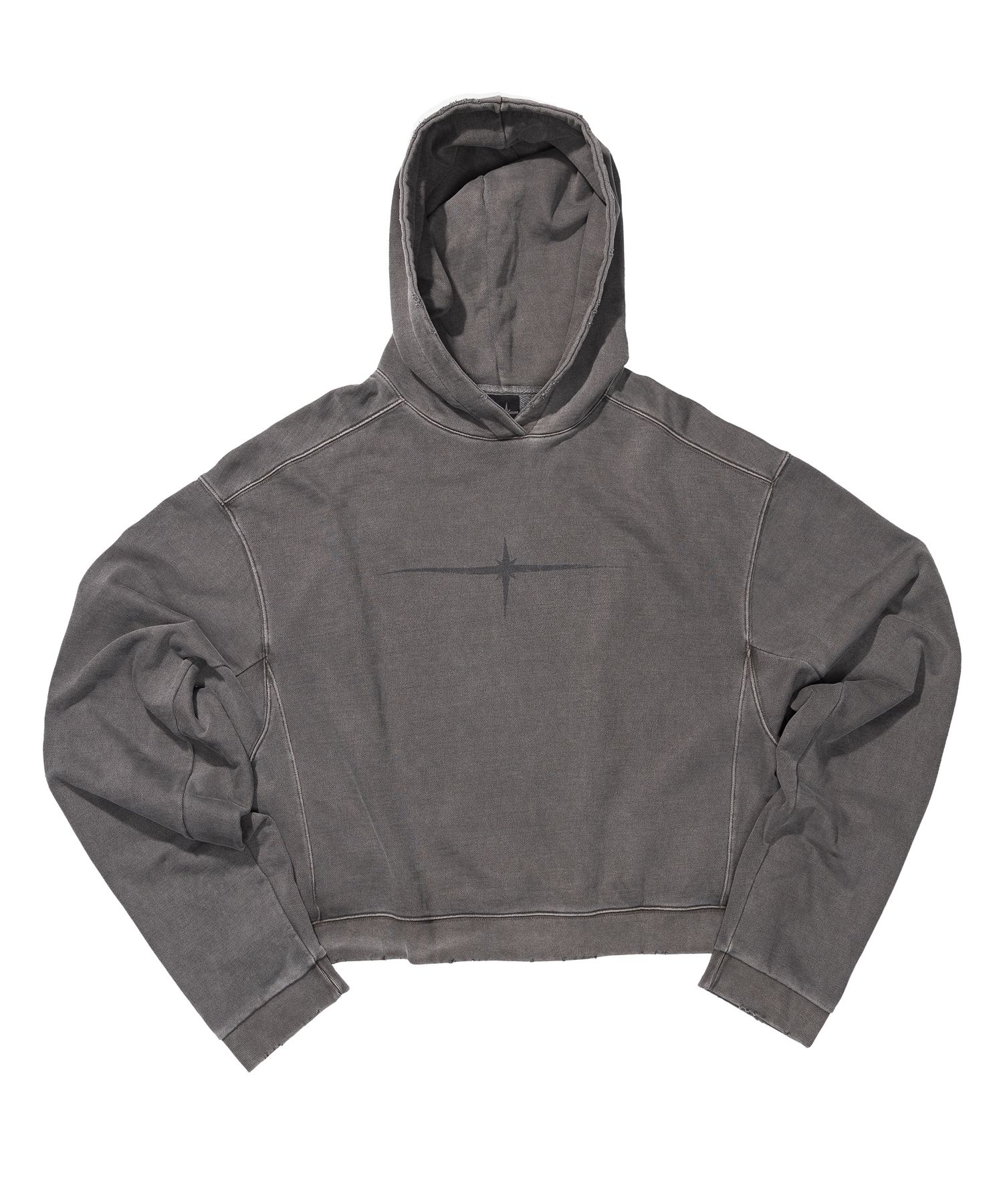 MUSINSA | TILL DAWN SHOP MERCH HOODIE charcoal