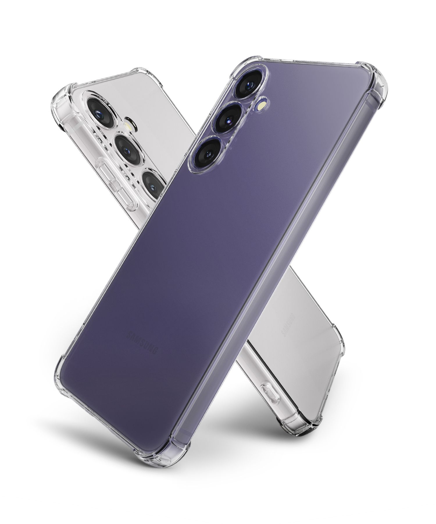 MUSINSA | SINJIMORU Galaxy S24 Plus Airshield Jelly Soft Bumper Clear ...