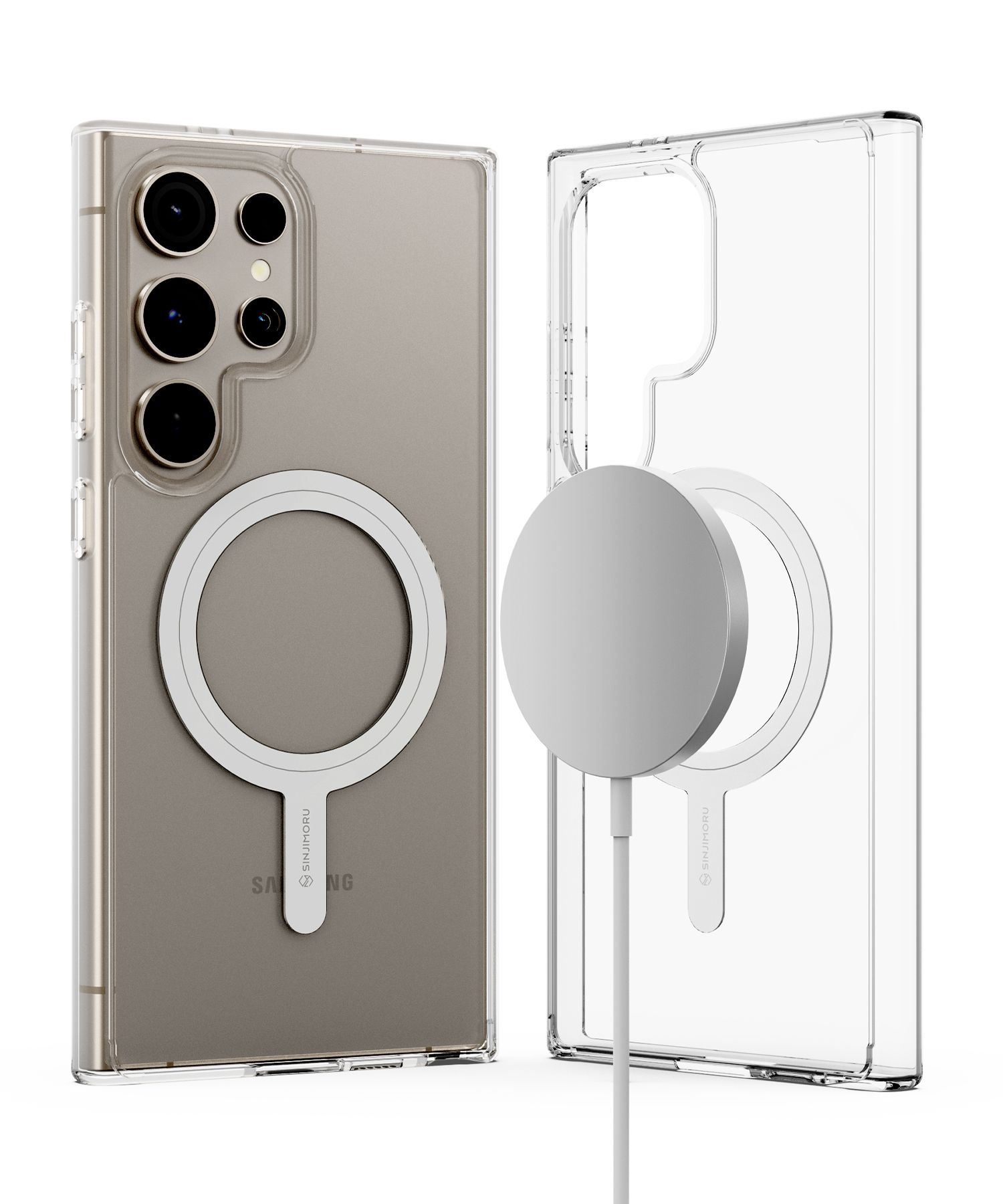 MUSINSA | SINJIMORU Galaxy S24 Ultra MagSafe 2x Magnetic M Air Cloth ...