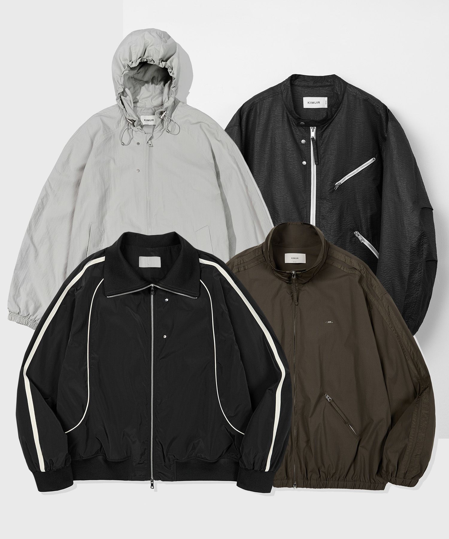 MUSINSA | KIIMUIR 4 types of windbreakers