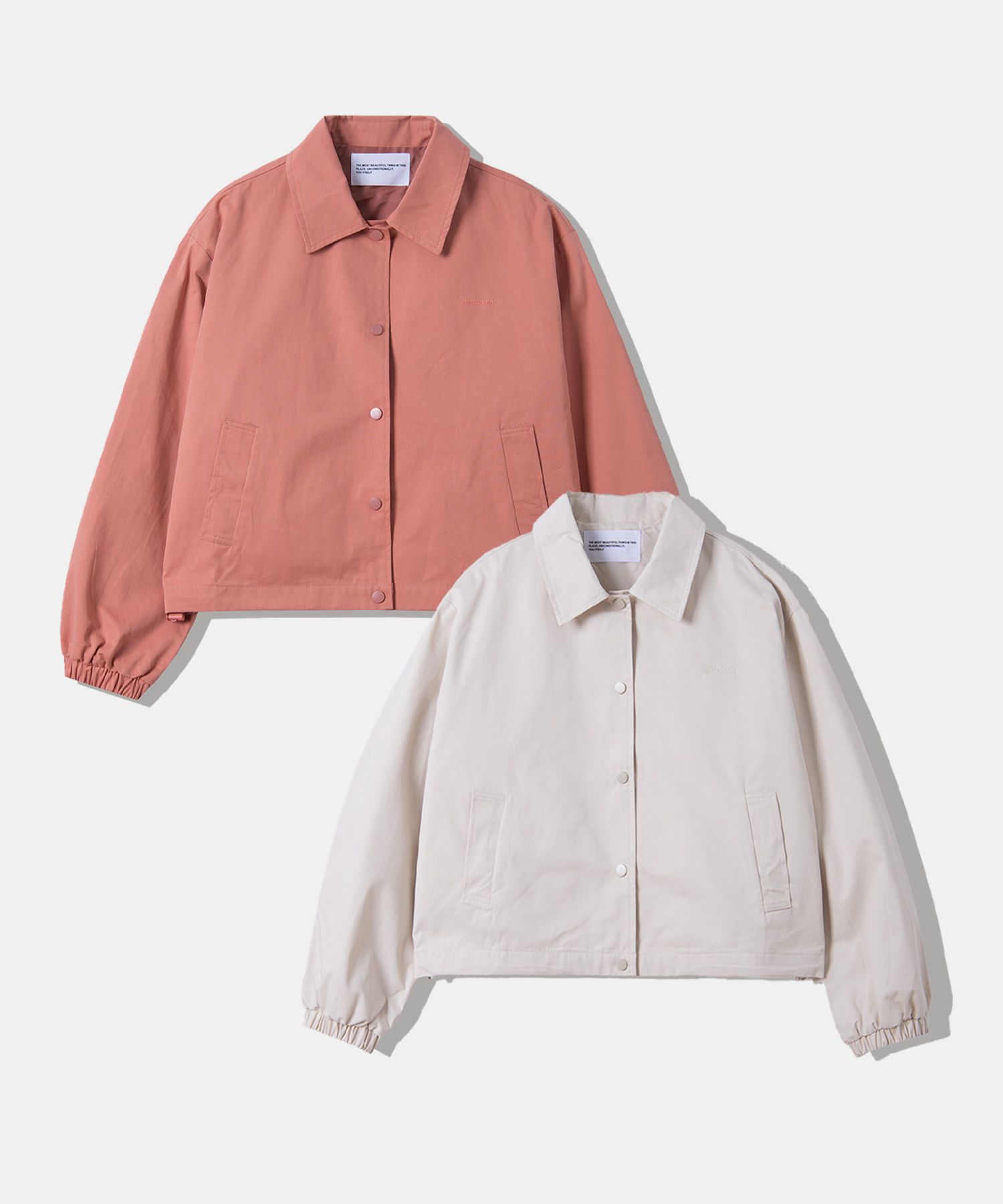 MUSINSA | PLACE STUDIO Sheer single minimal string coach jacket jumper