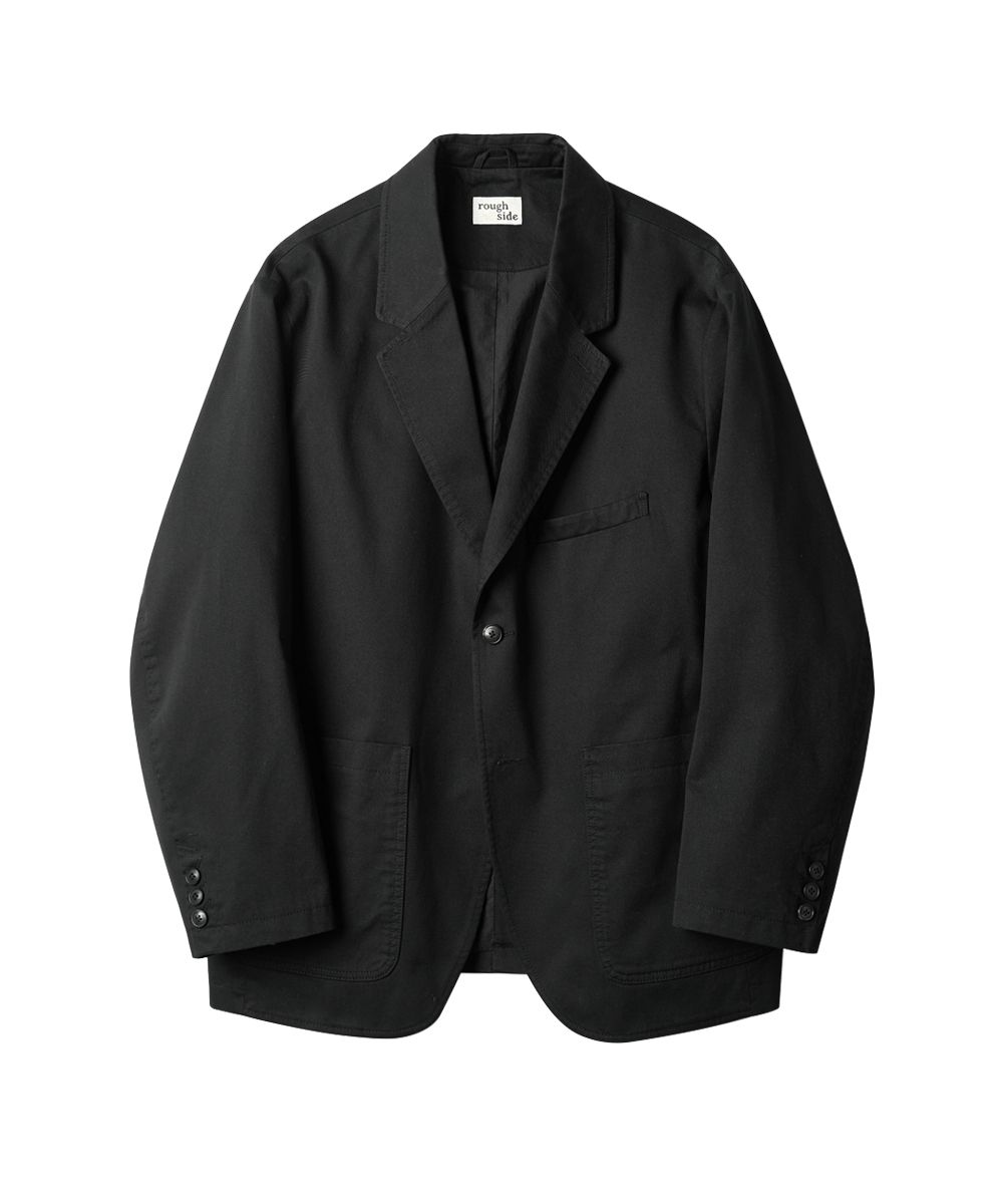 MUSINSA | ROUGH SIDE Club Jacket Black