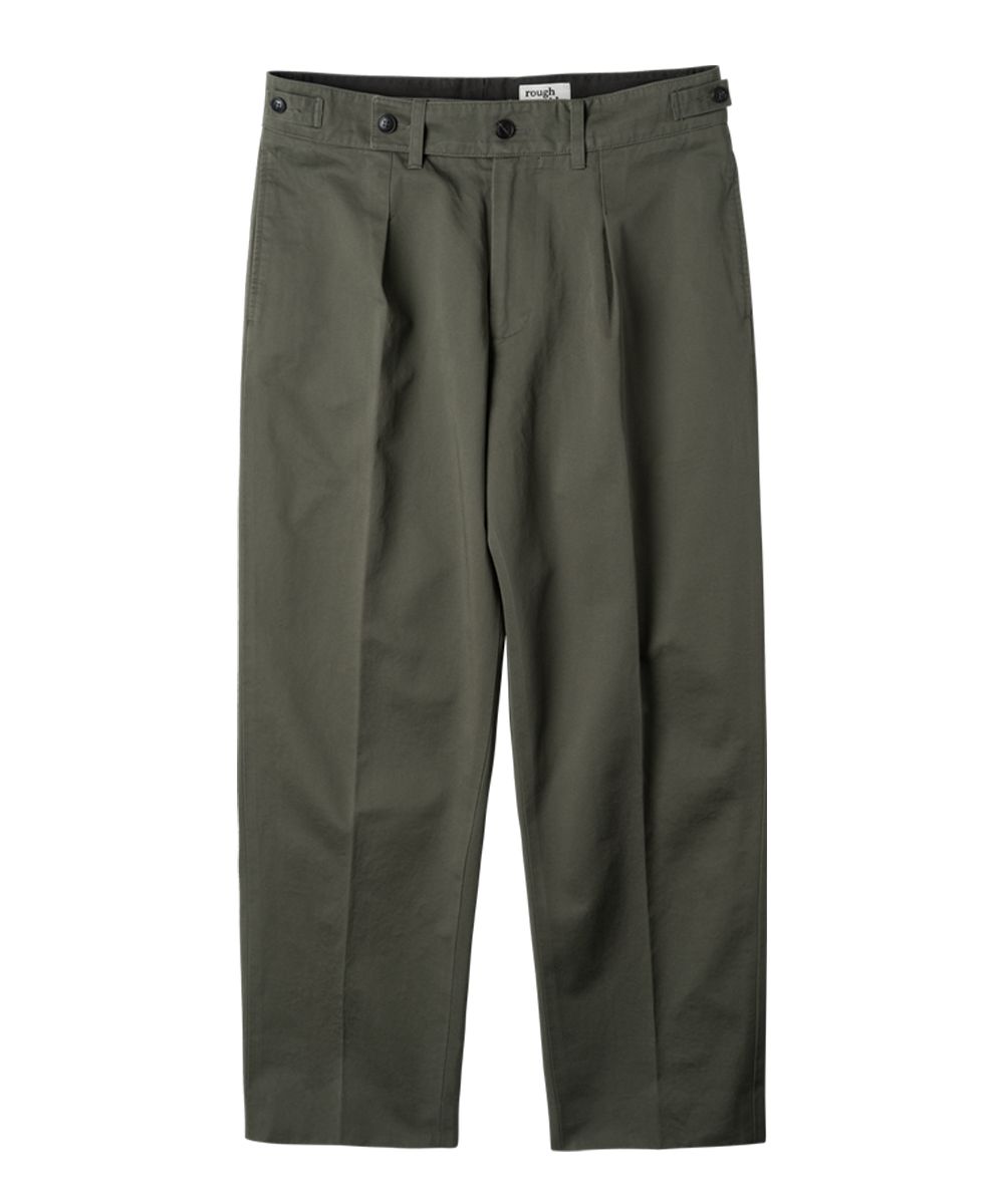 MUSINSA | ROUGH SIDE Club Pants Dark Olive