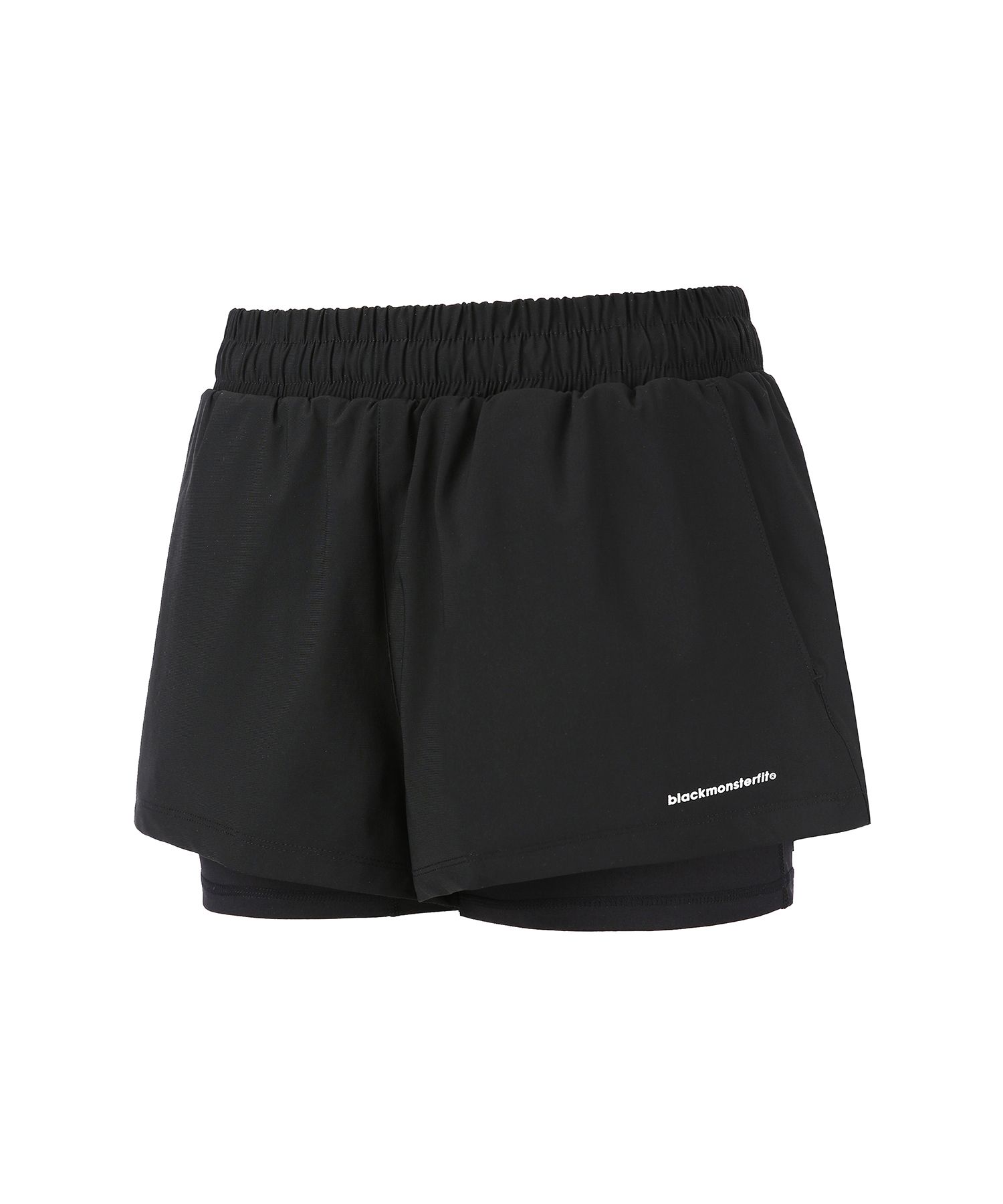 MUSINSA | BLACK MONSTER FIT Active Woman Two-in-One Water Shorts (BLACK ...