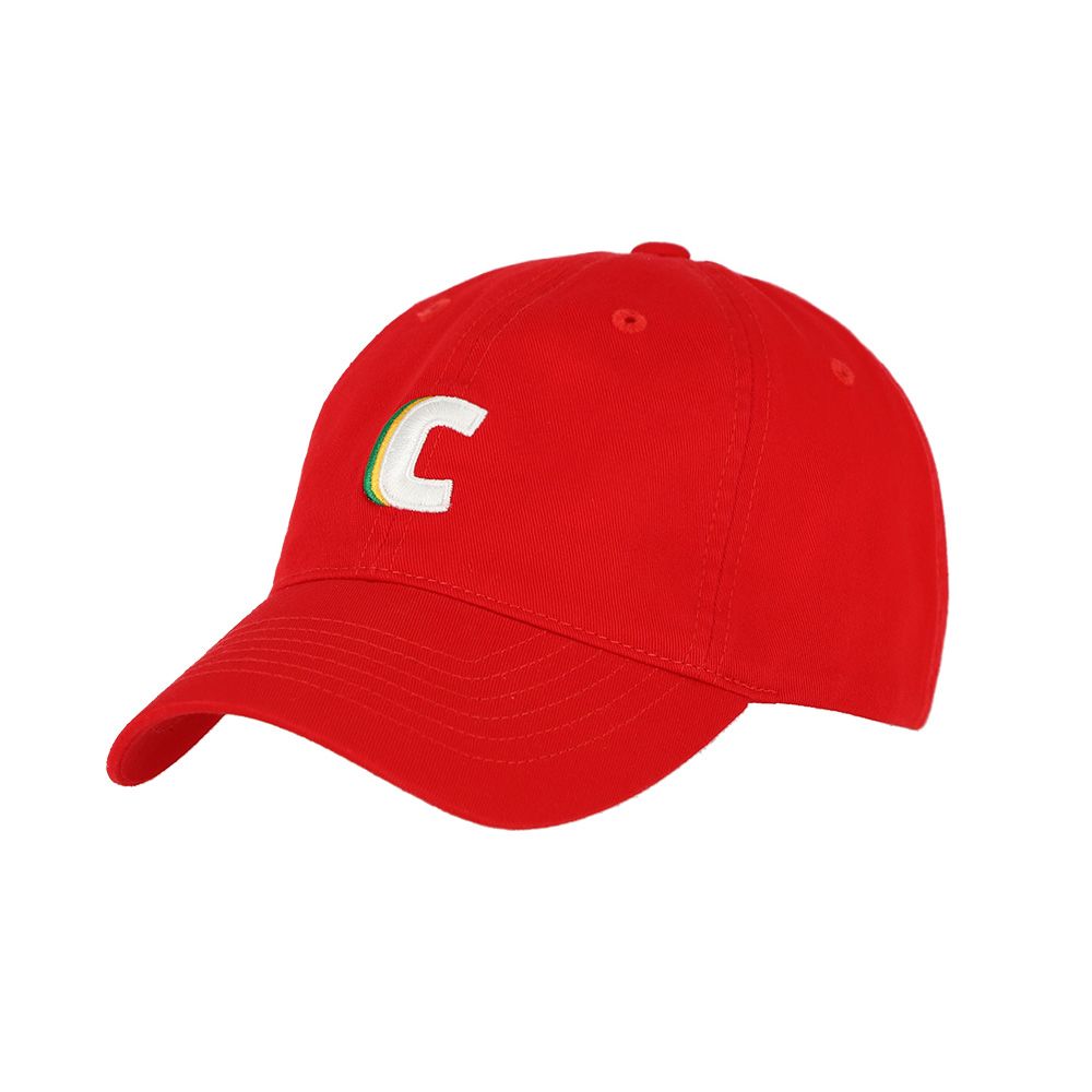 MUSINSA | CAPSNSTUFF CCC ball cap (red)