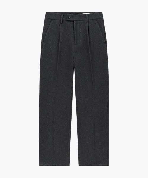 MUSINSA | ERRORS EXCEPTED Wool minimal slacks