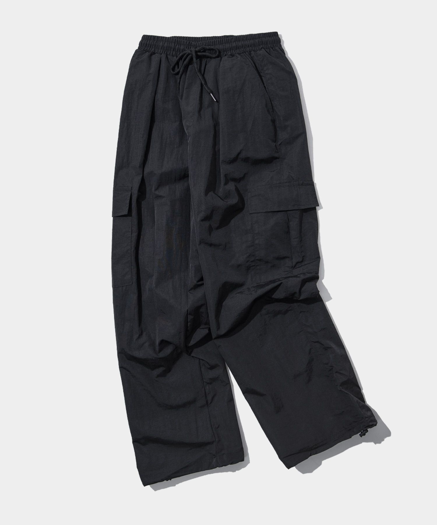 MUSINSA | SOME PLACE Pocket Cargo Nylon Two-Way String Banding Pants ...
