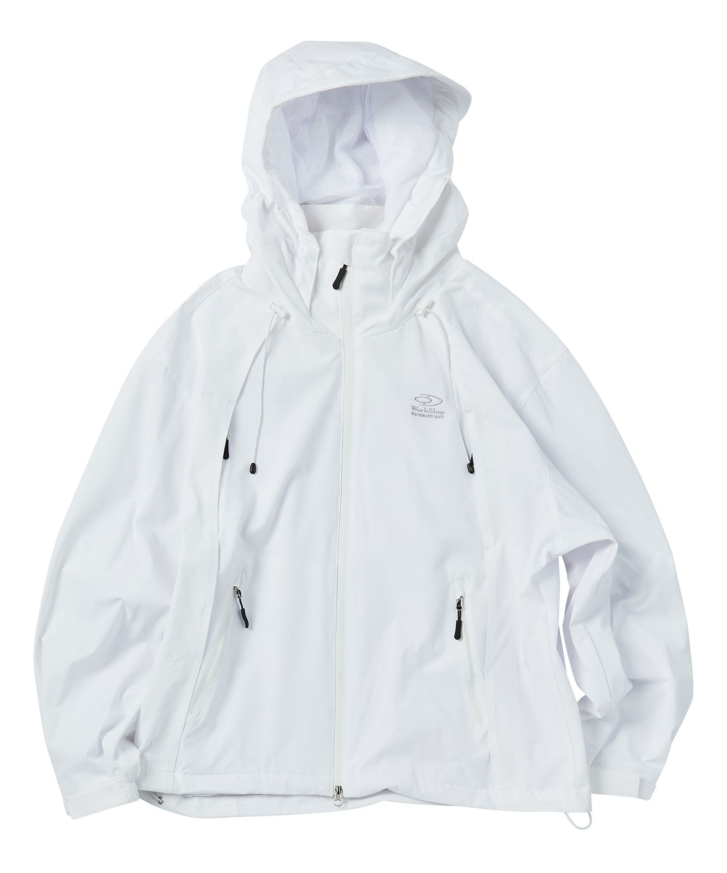MUSINSA | TRAVEL wing open windbreaker off white