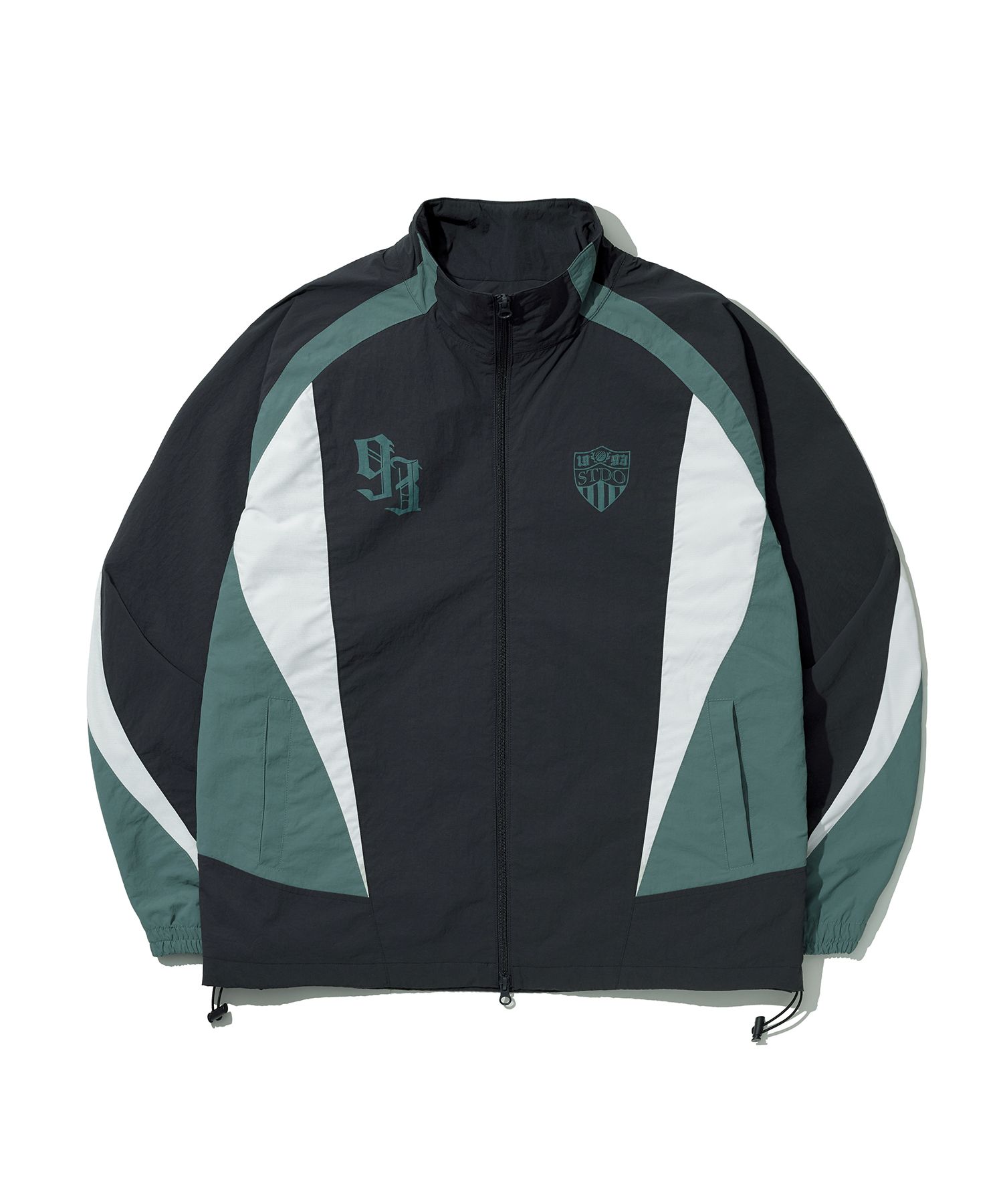 MUSINSA | 1993STUDIO Color block 93 sporty zip-up jacket_navy