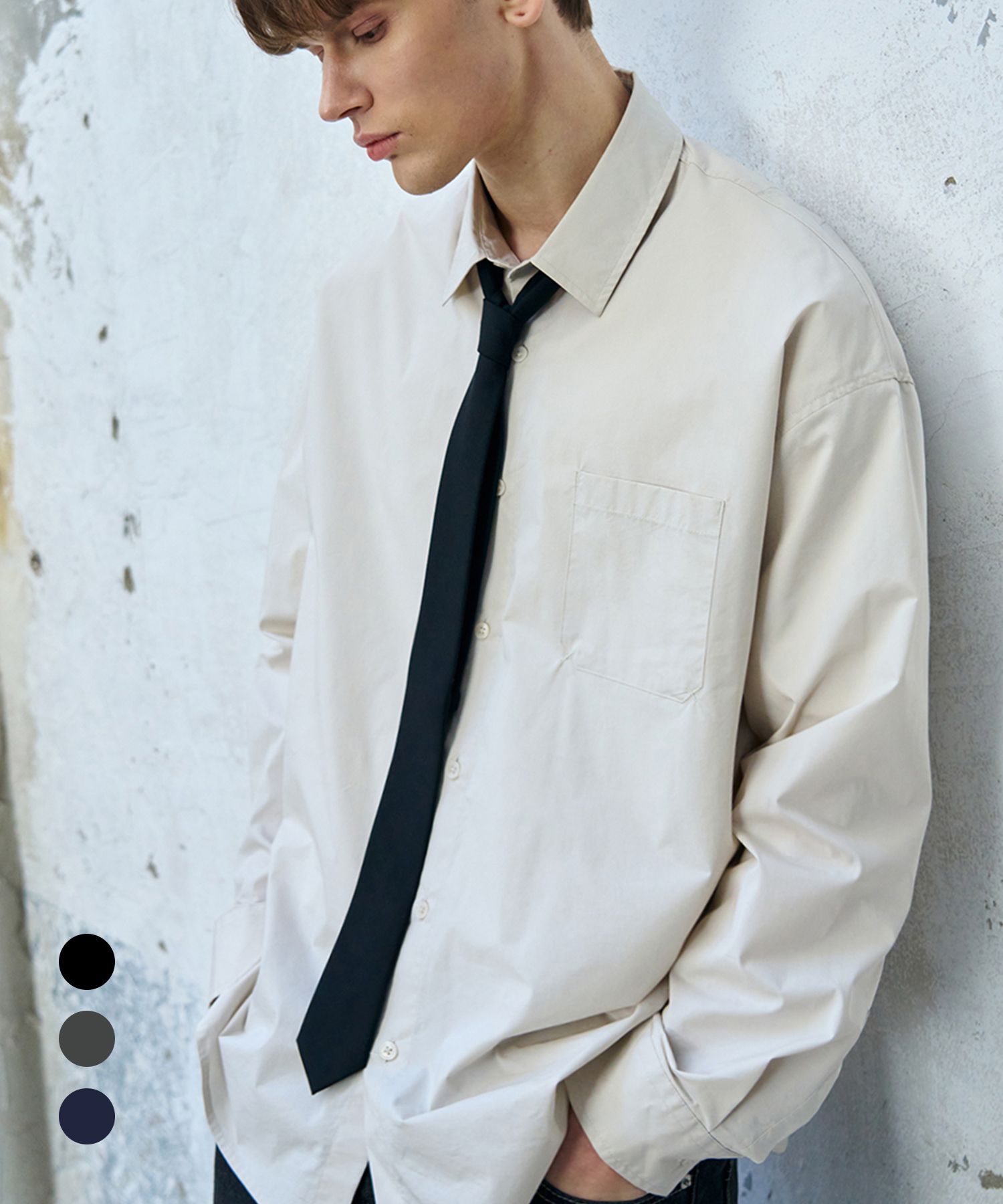 MUSINSA公式 | DRAW FIT Slim Modern Tie [3COLORS]